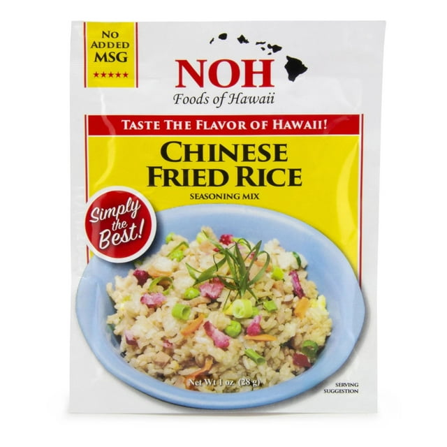 Noh of Hawaii Chinese Fried Rice Seasoning Mix, 1 oz, (1 Packet ...