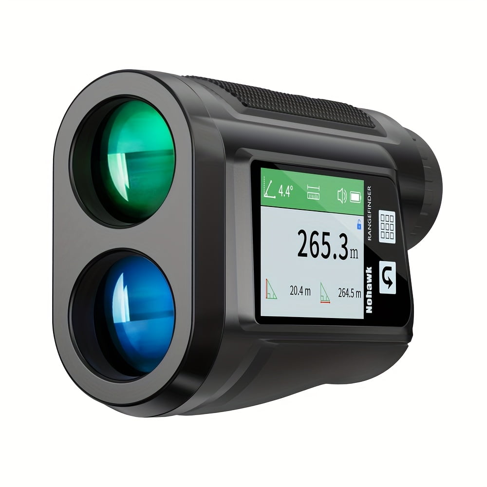 Nohawk 1000Yard Laser Rangefinder (Side Display) - USB Rechargeable ...