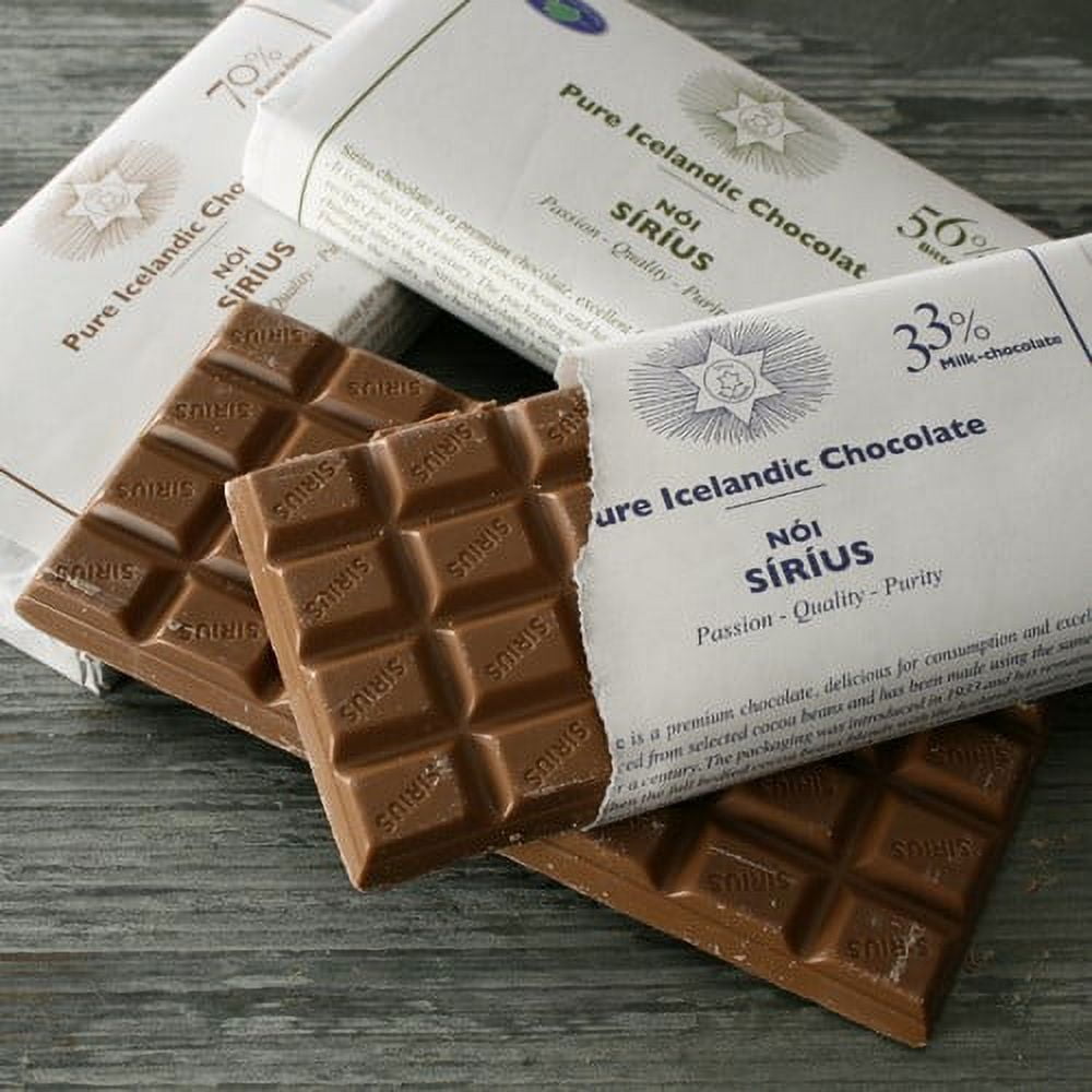 Noi Sirius Pure Icelandic Chocolate Bar - Milk Chocolate 33% - Walmart.com