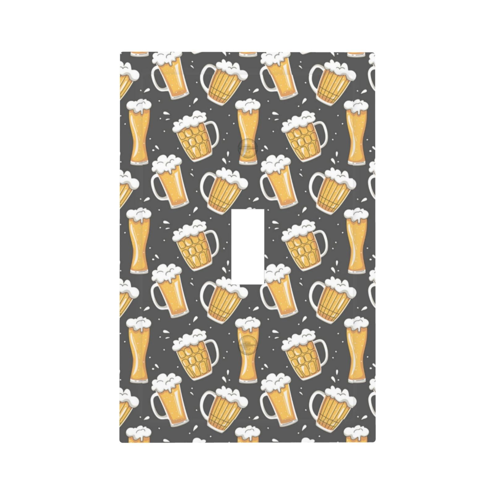 Noikeo Beer2 Pattern Electrical Outlet Covers-Electric Receptacle Plug ...