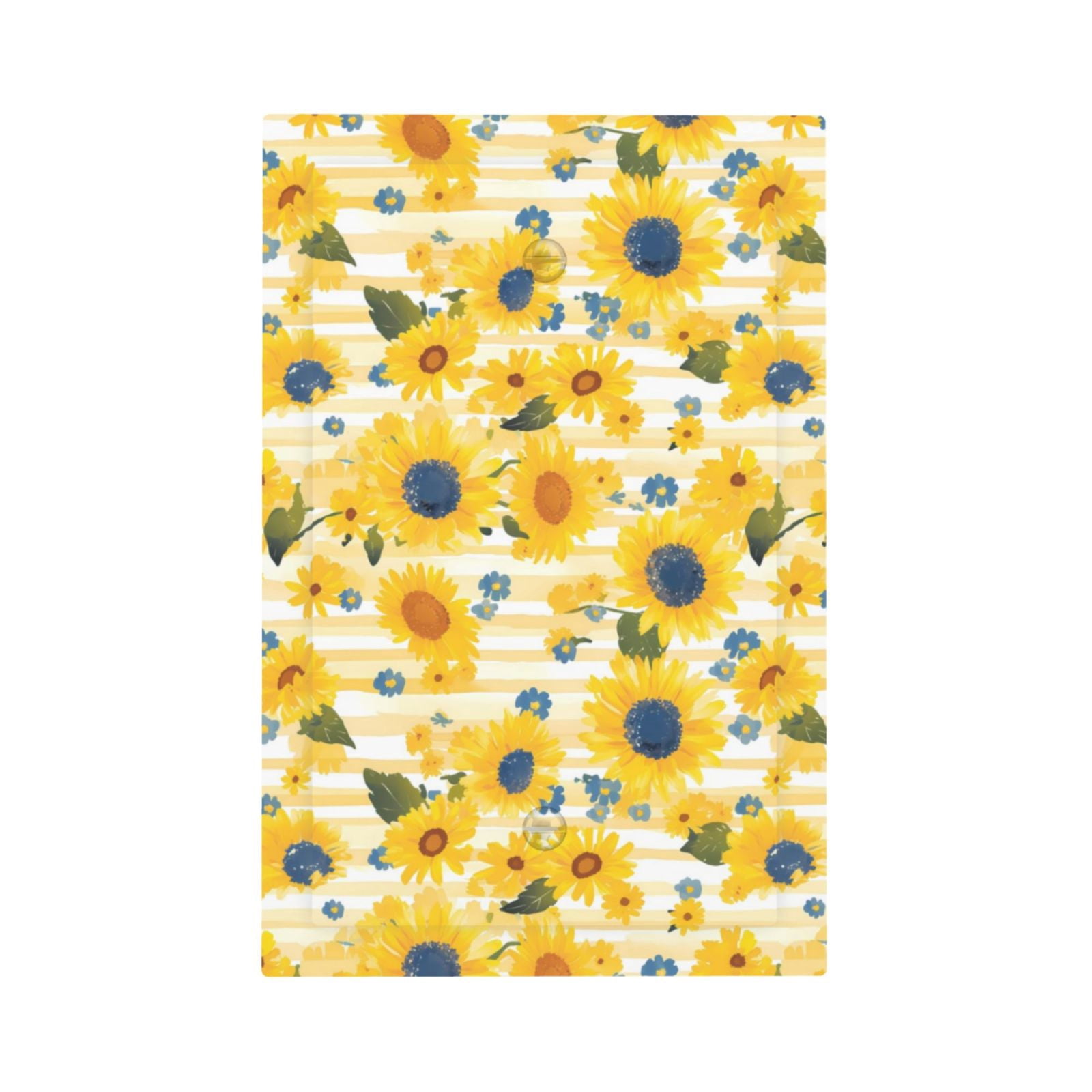 Noikeo Blue Floral Sunflower Pattern Electrical Outlet Covers-Electric ...