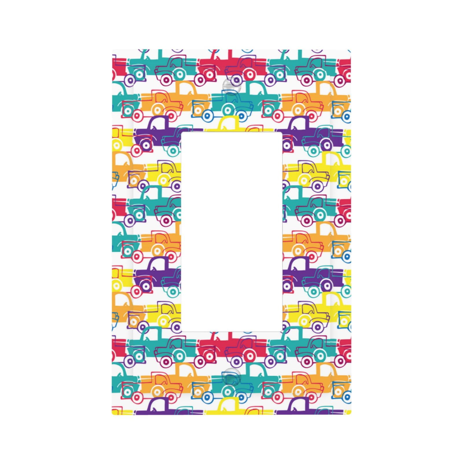 Noikeo Colorful Car Pattern Electrical Outlet Covers-Electric ...