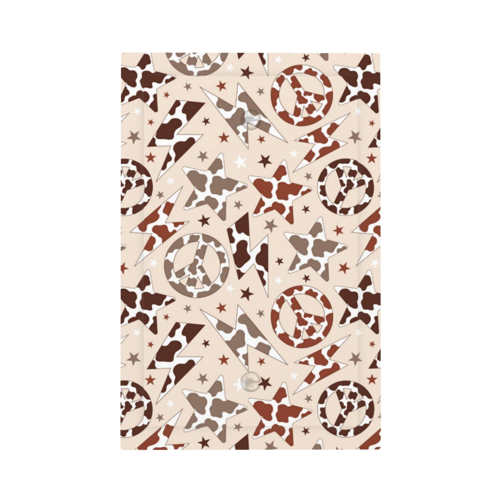 Noikeo Cow Spots And Peace Pattern Electrical Outlet Covers-Electric ...