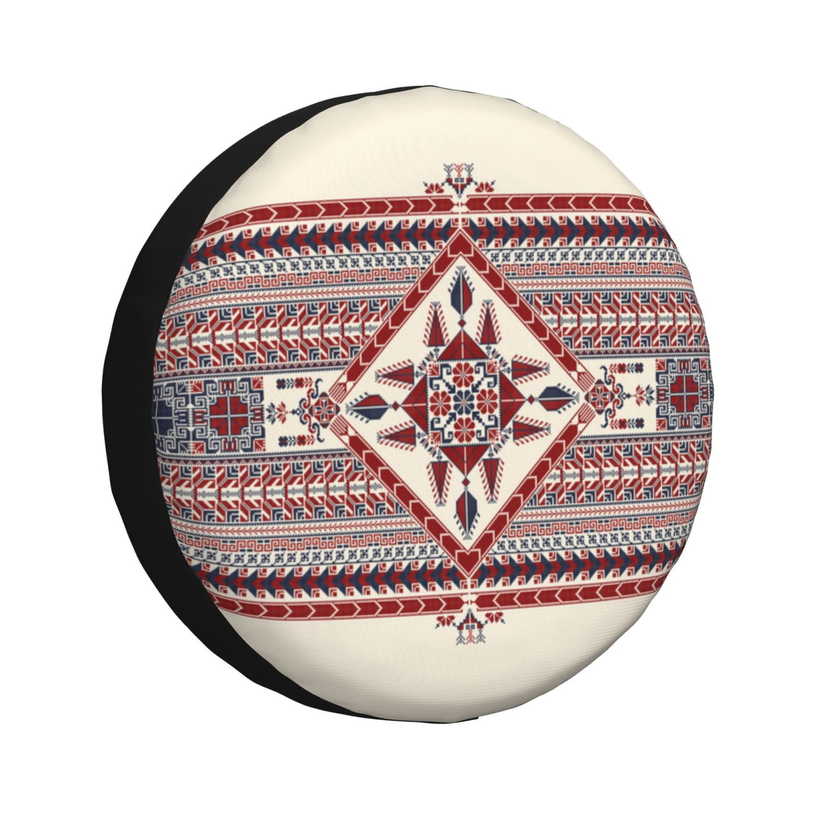 Noikeo Fashion Tatreez Pattern 14-17 inch Spare Tire Cover,Universal ...