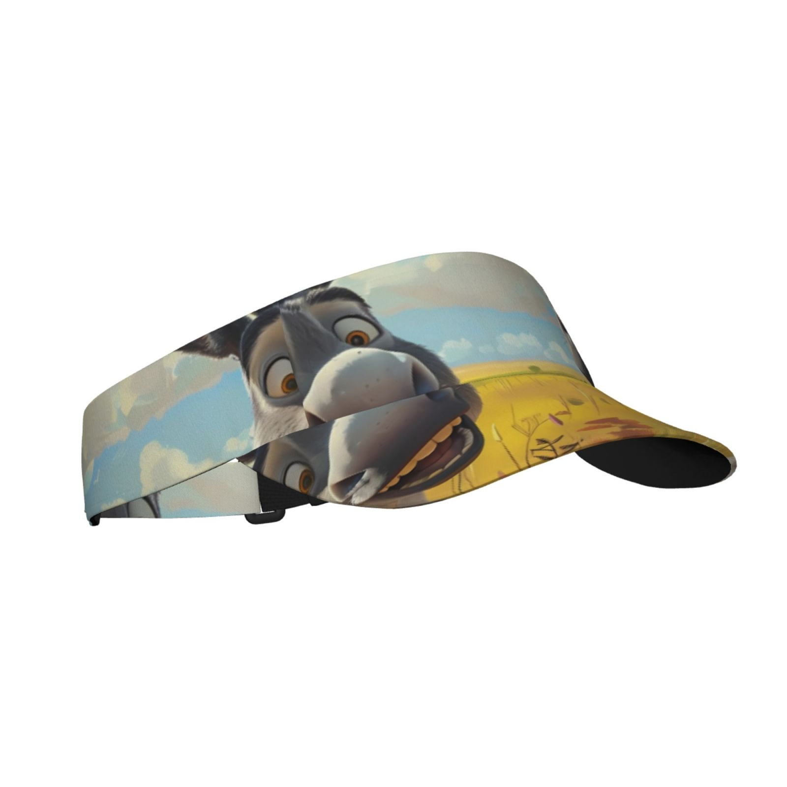 Noikeo Funny Countryside Donkey Pattern Sport Sun Visor Hats,1-Piece of ...