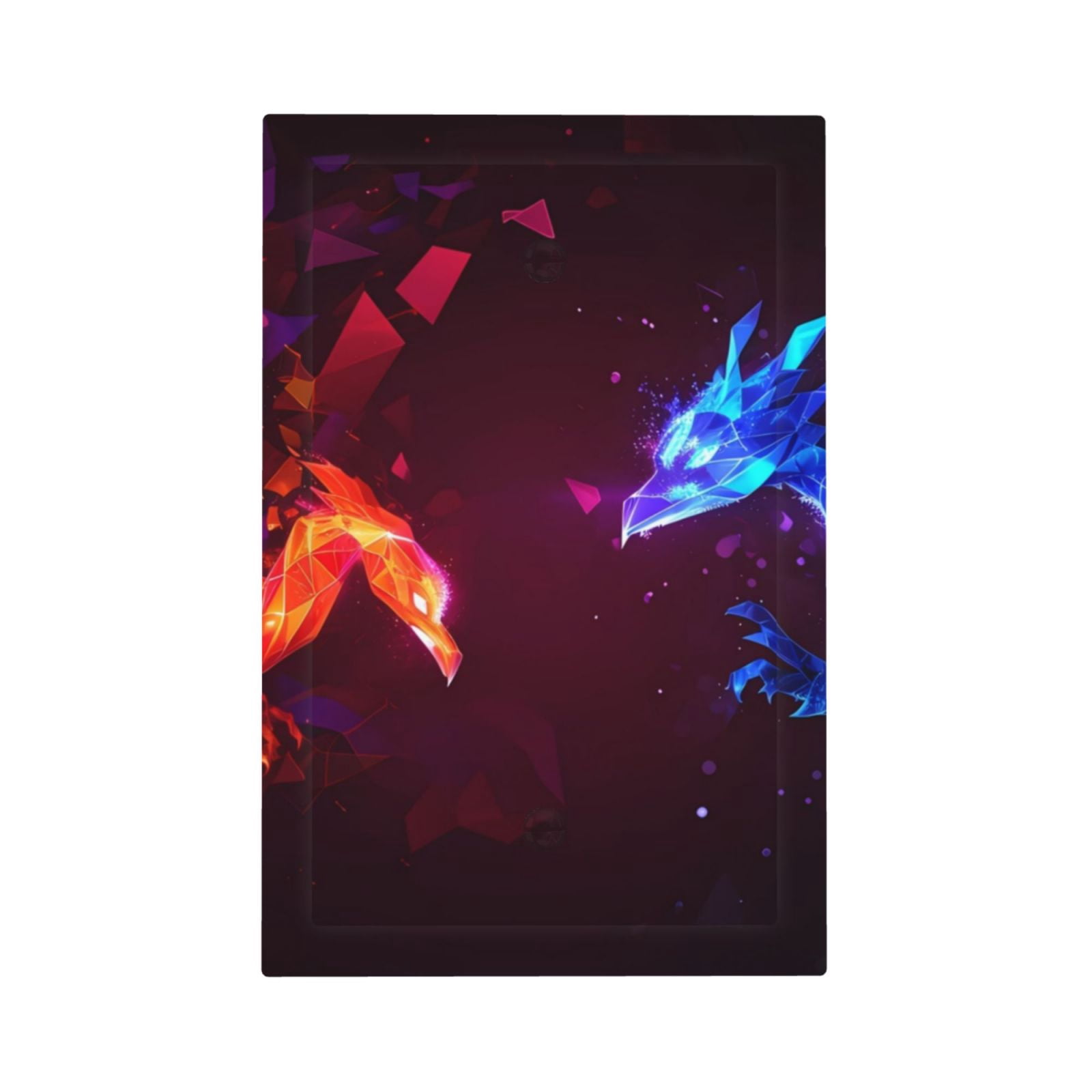 Noikeo Futuristic Red And Blue Bird Pattern Electrical Outlet Covers ...