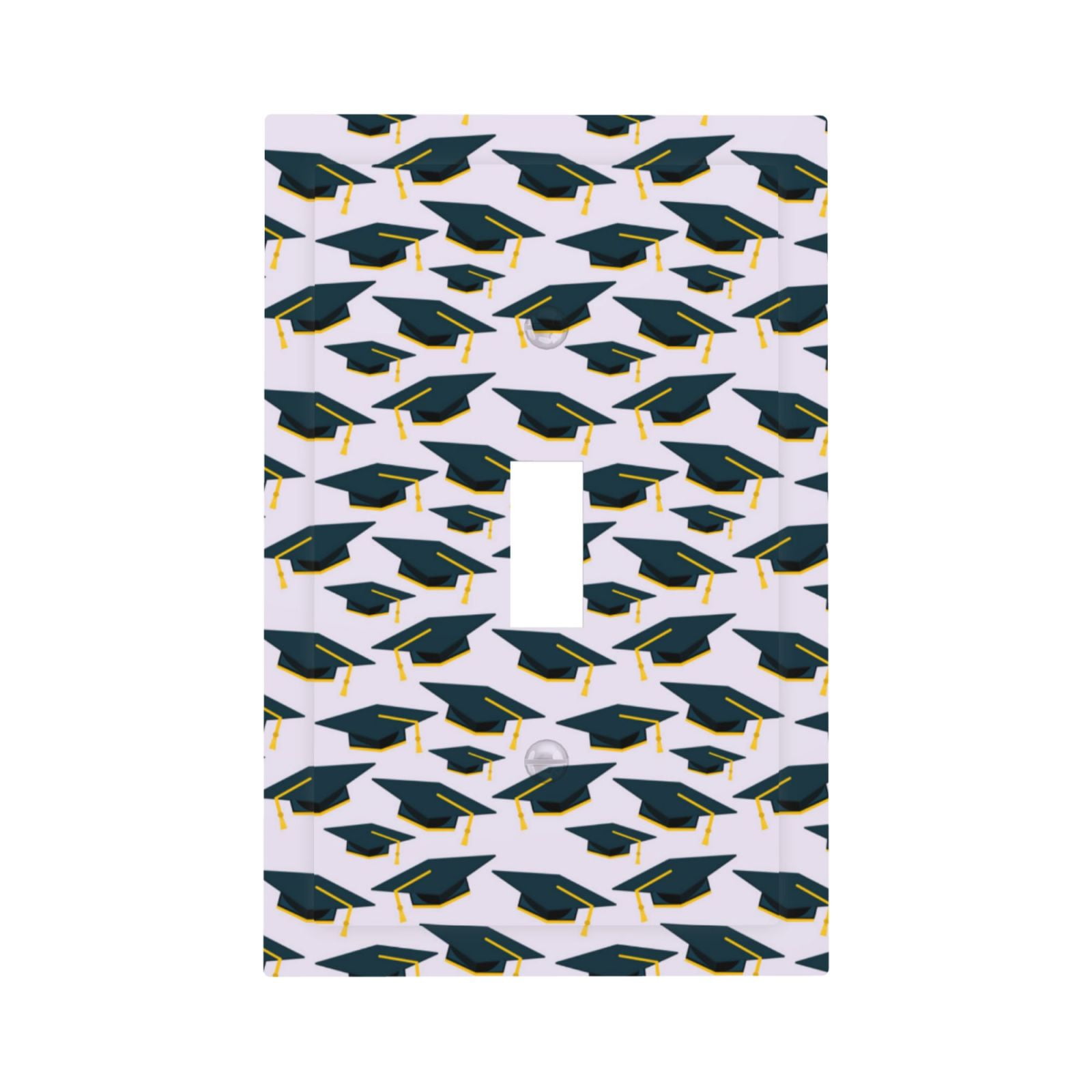 Noikeo Graduation Hats Pattern Electrical Outlet Covers-Electric ...
