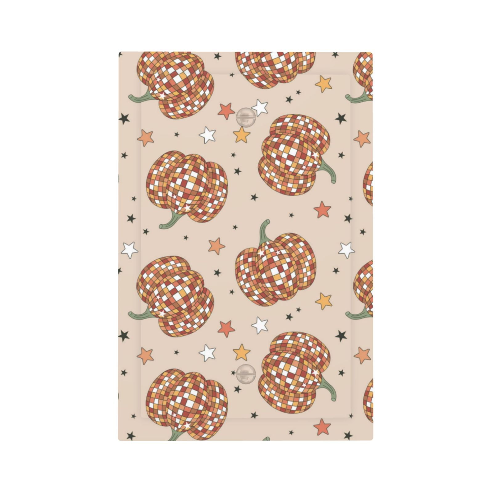 Noikeo Groovy Disco Pumpkin Pattern Electrical Outlet Covers-Electric ...