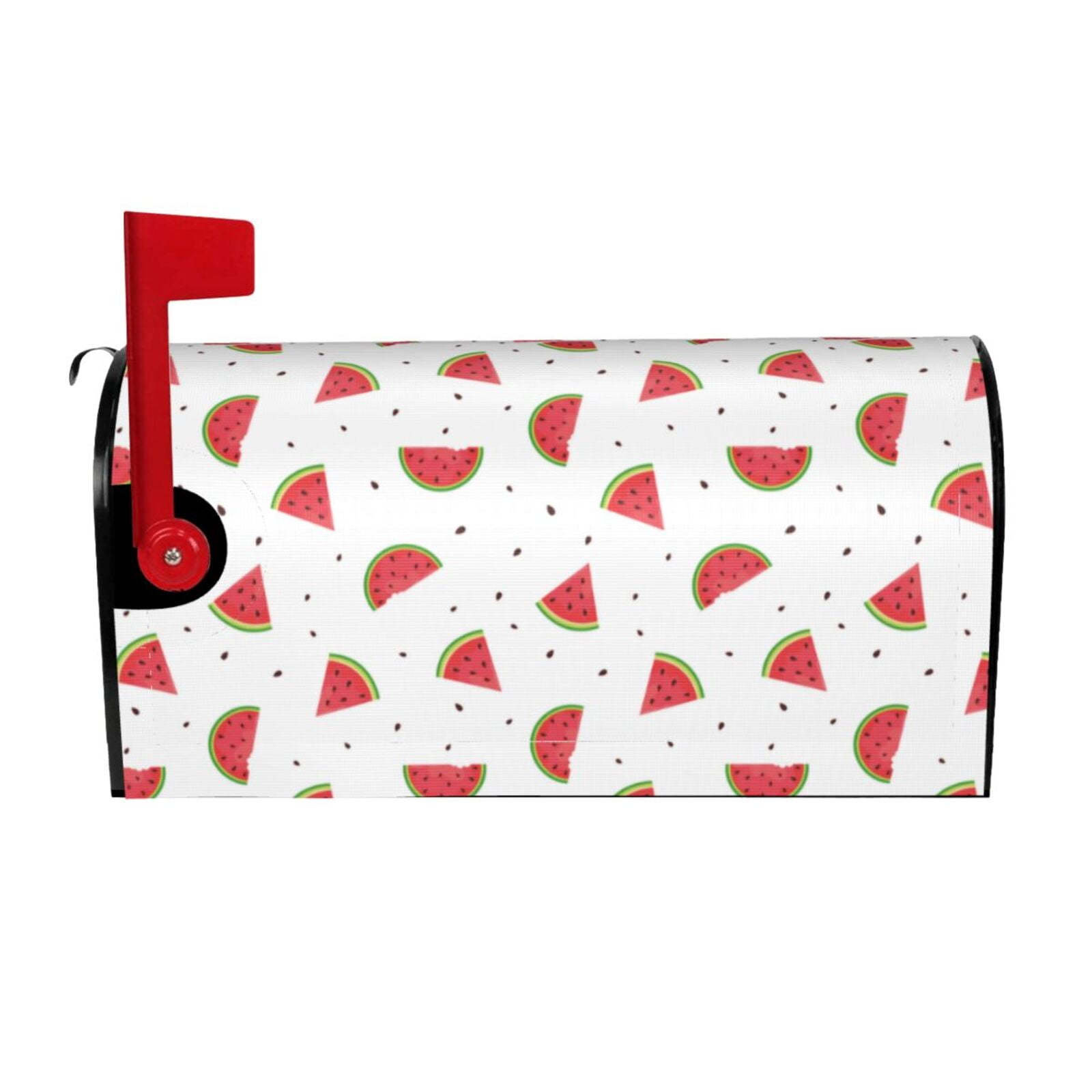 Noikeo Hand Drawn Watermelon Print Post Box Cover Magnetic Mailbox ...
