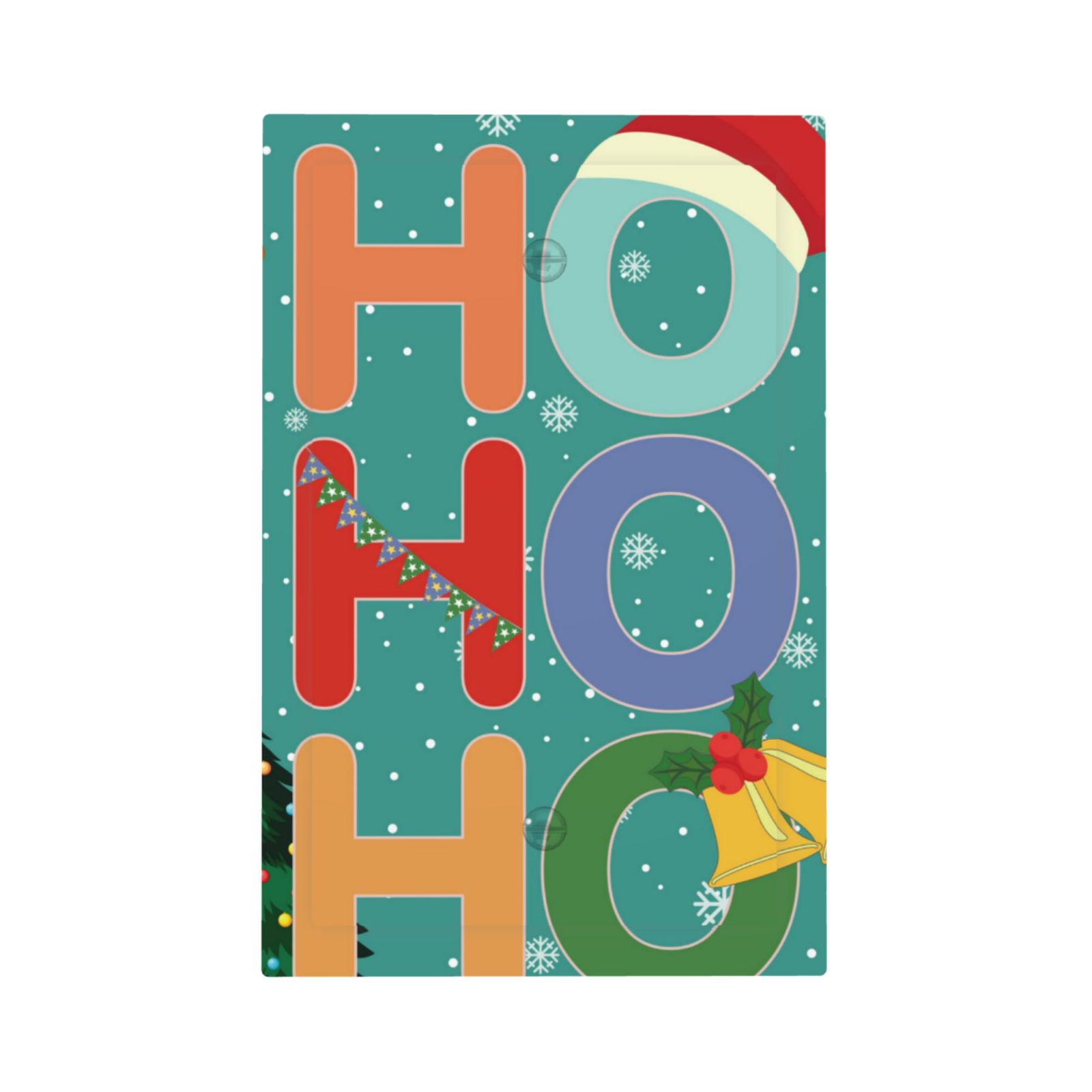 Noikeo Ho Ho Ho Pattern Electrical Outlet Covers-Electric Receptacle ...