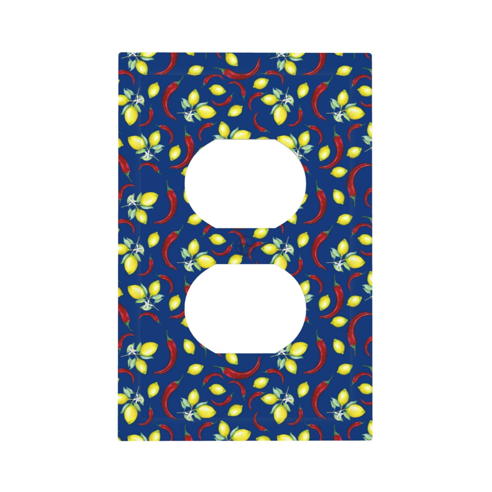 Noikeo Lemons And Chili Pattern Electrical Outlet Covers-Electric ...