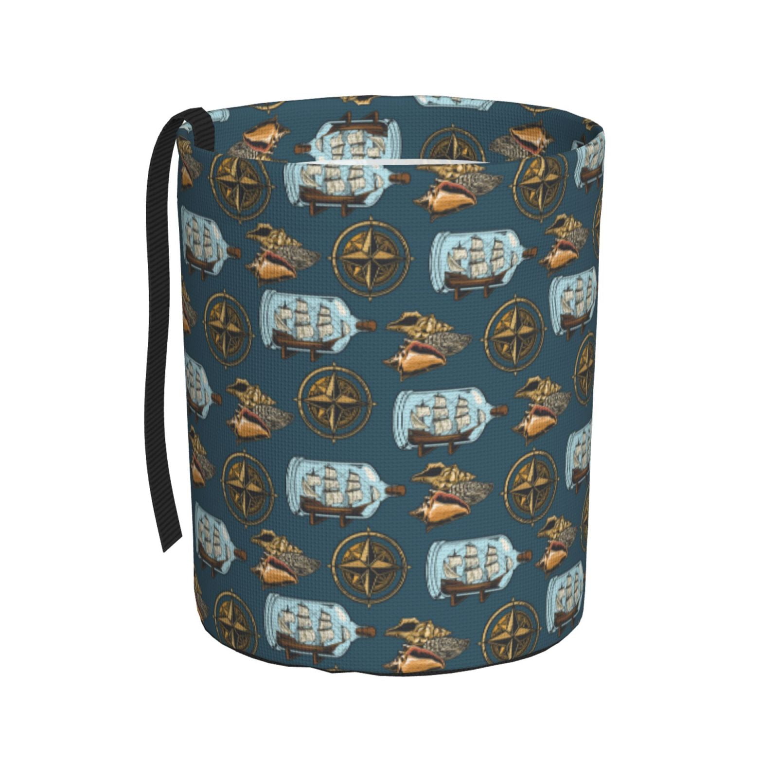 Noikeo Miniature Ship In Bottle Pattern Automotive Garbage Cans,Car ...