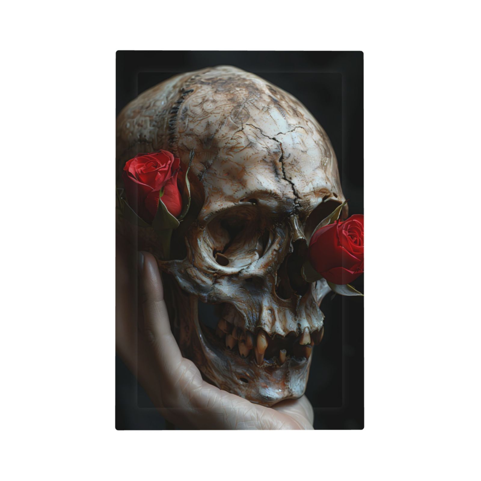 Noikeo Realistic Rose Skull Pattern Electrical Outlet Covers-Electric ...