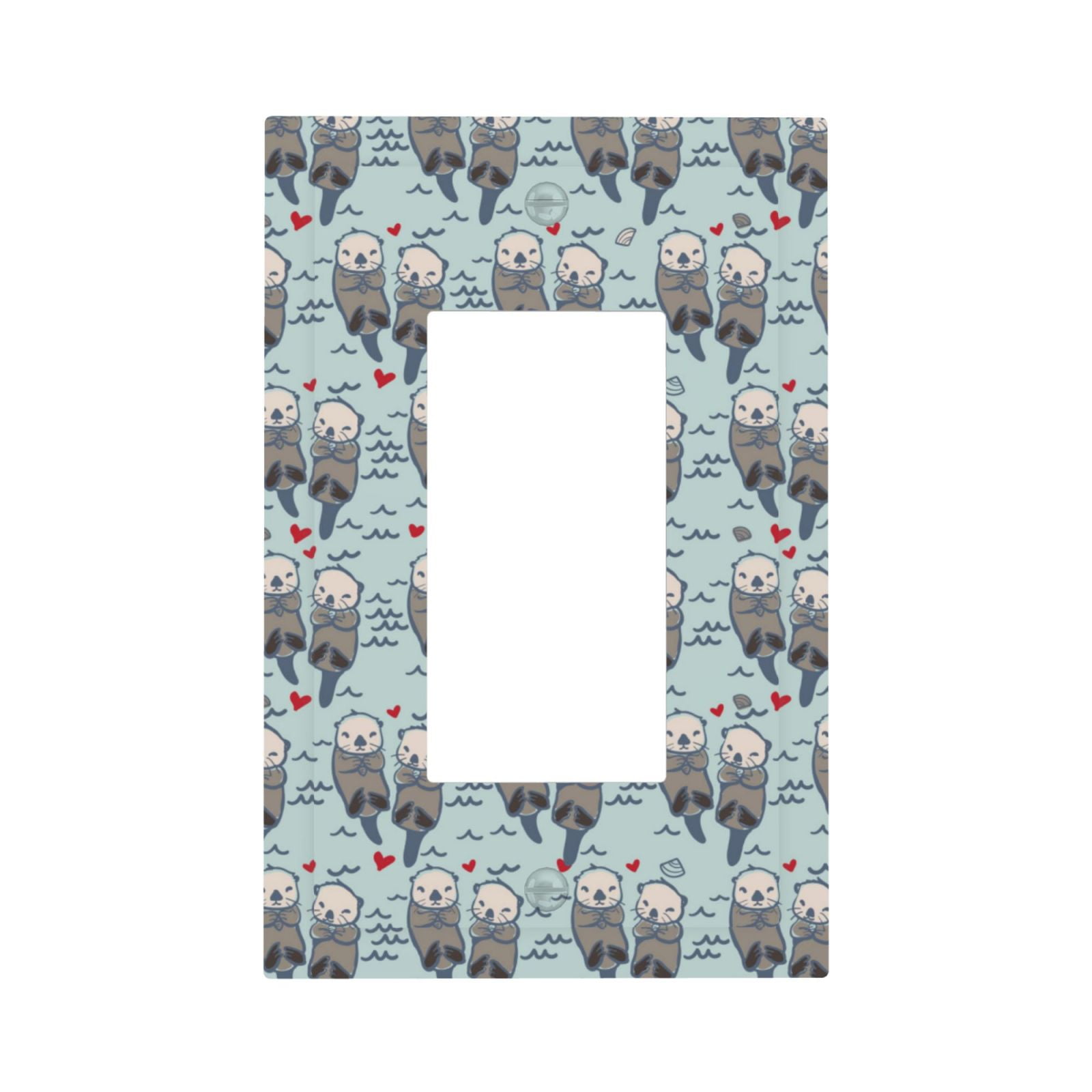 Noikeo Sea Otter Pattern Electrical Outlet Covers-Electric Receptacle ...