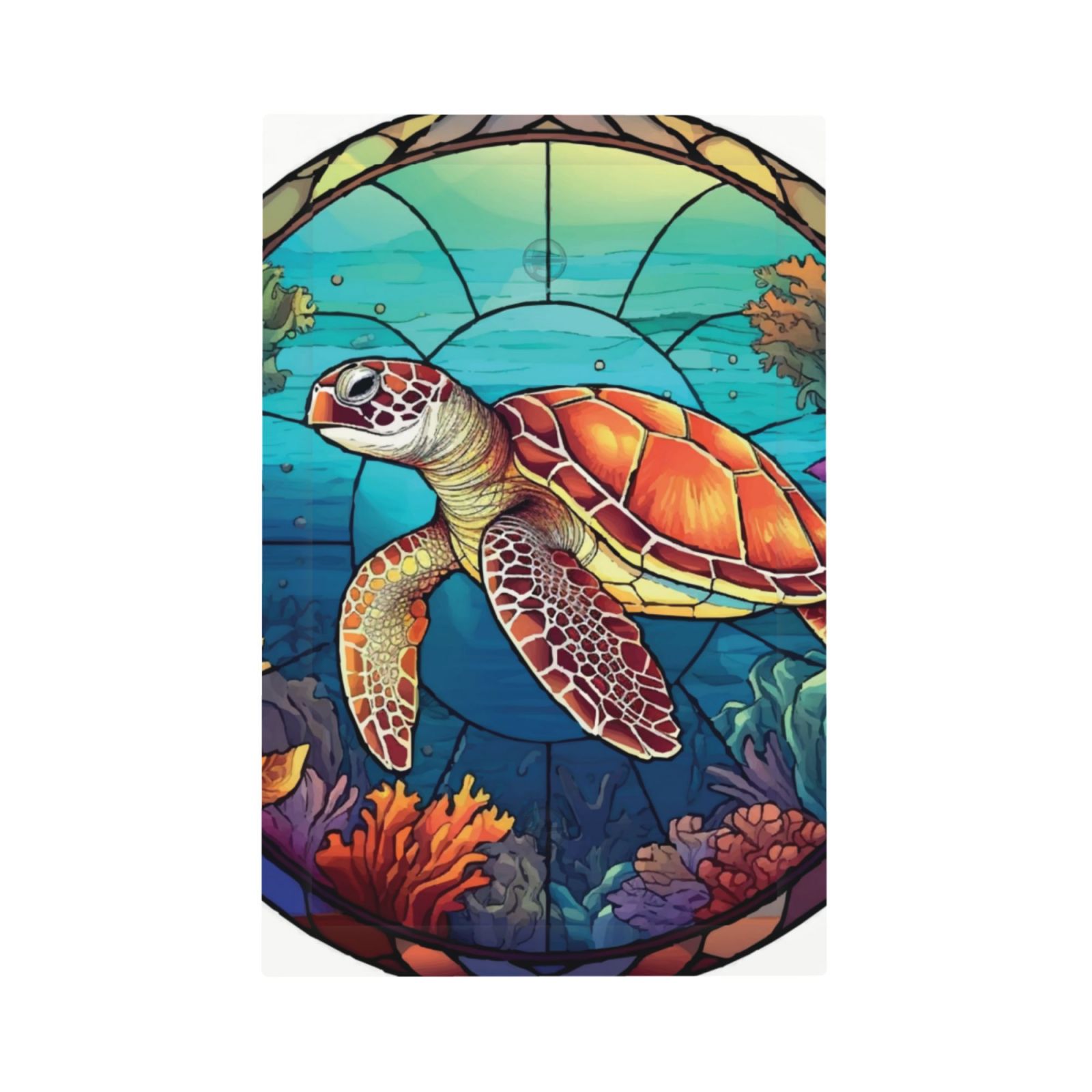Noikeo Sea Turtle in Coral Pattern Electrical Outlet Covers-Electric ...
