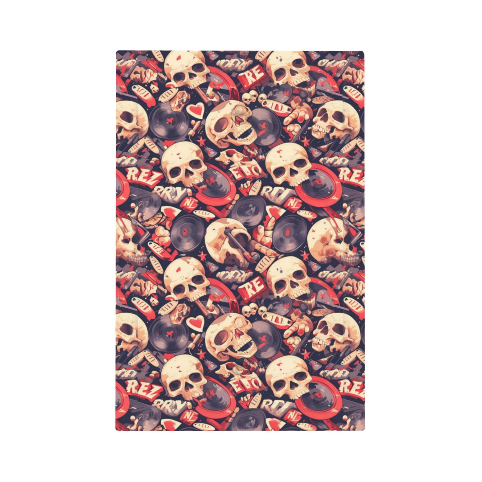 Noikeo Skull rock record artist Pattern Electrical Outlet Covers ...