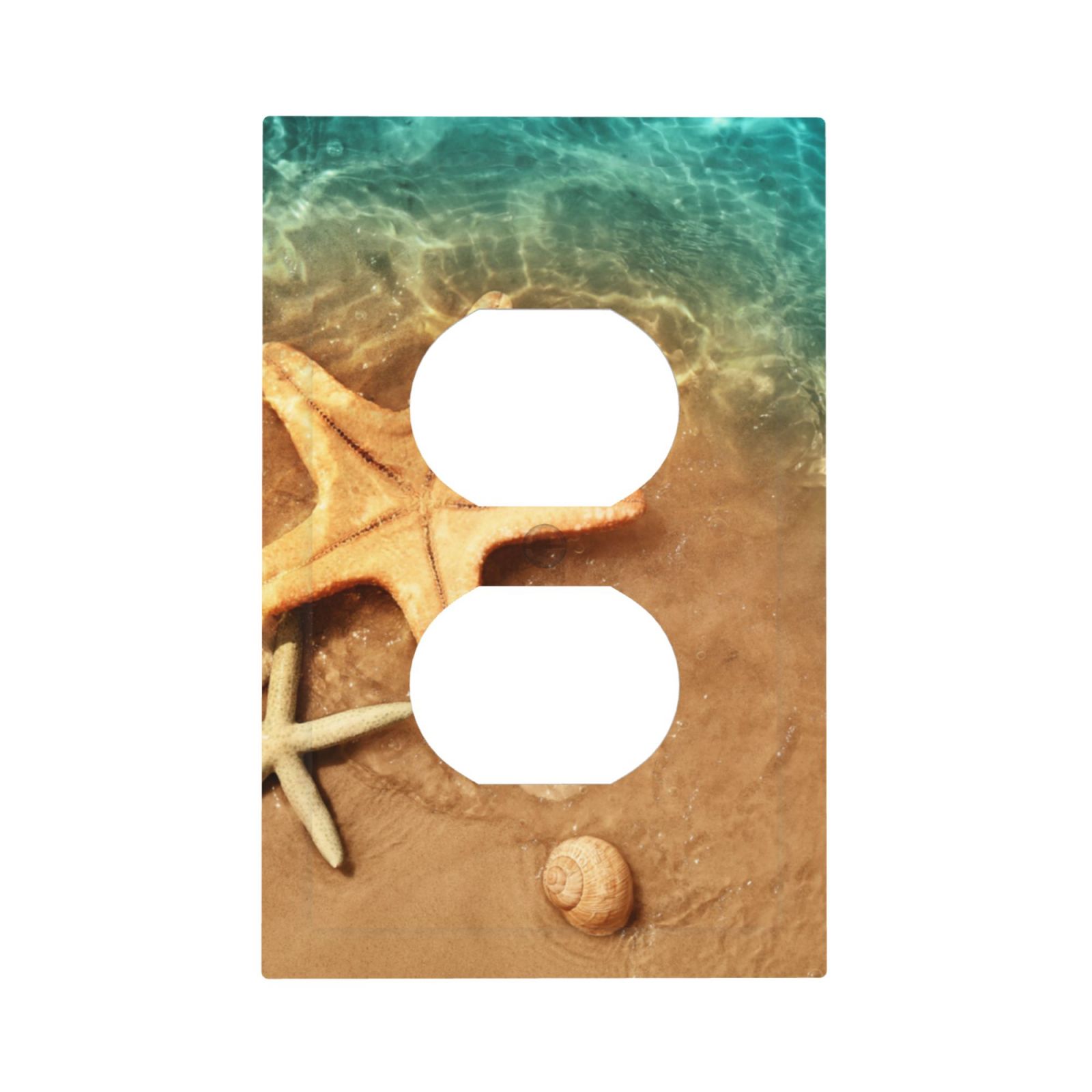 Noikeo Starfish And Seashell 1 Pattern Electrical Outlet Covers ...