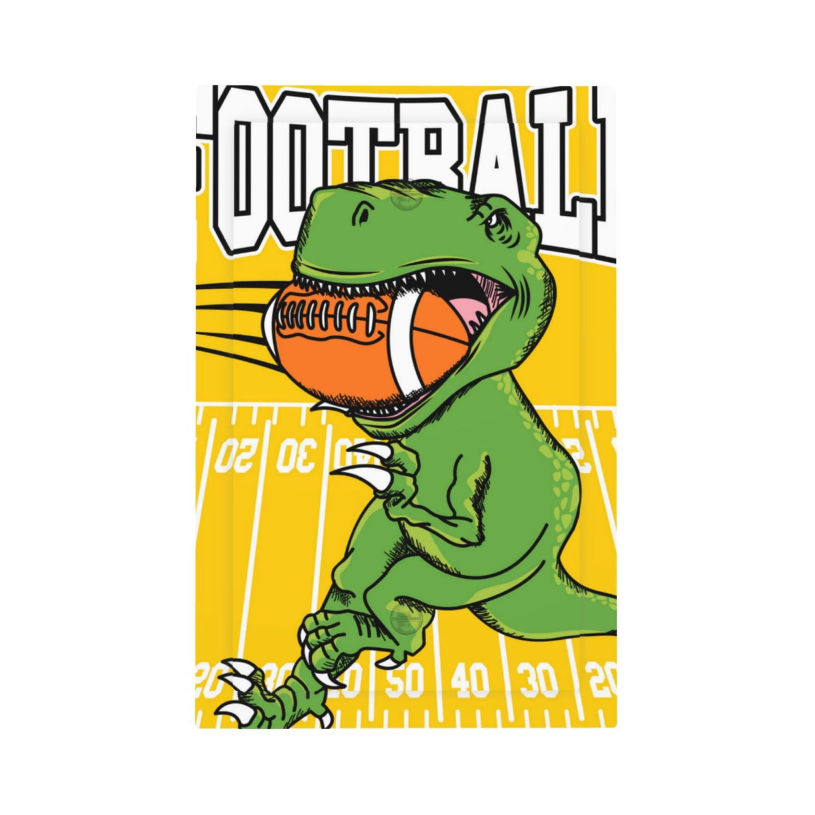 Noikeo T-Rex Playing Football Pattern Electrical Outlet Covers-Electric ...