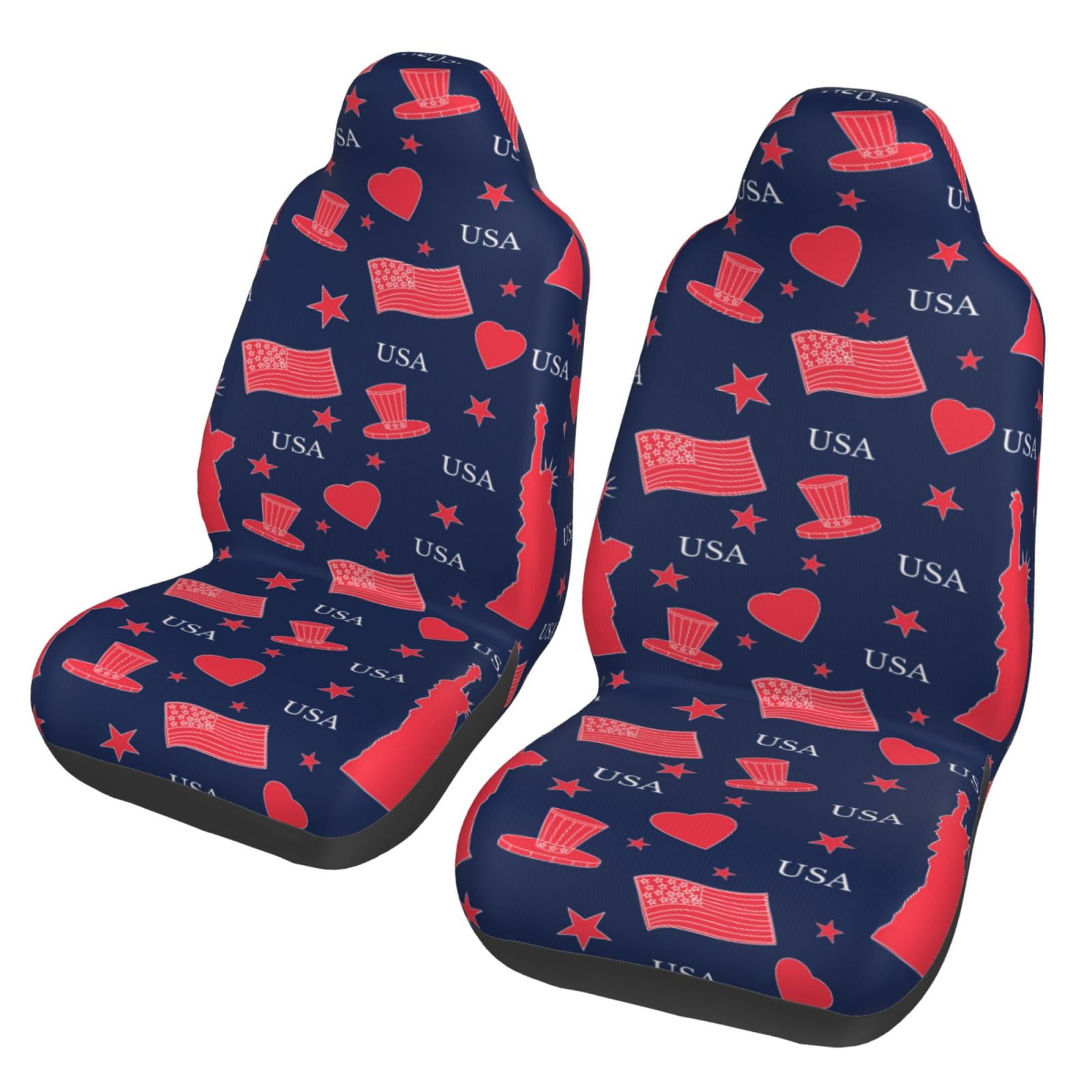 Noikeo The Statue Of Liberty for Automotive Seat Covers (Set of 2 ...