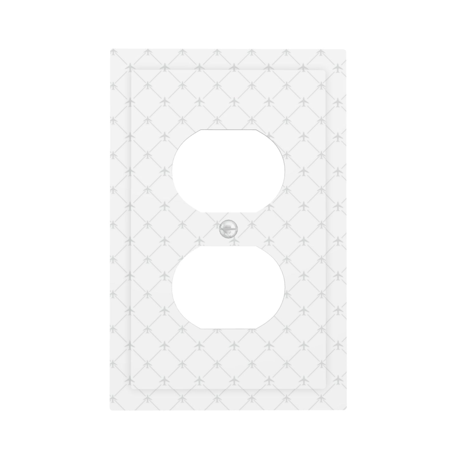 Noikeo Travel Around The World Airplane Pattern Electrical Outlet ...