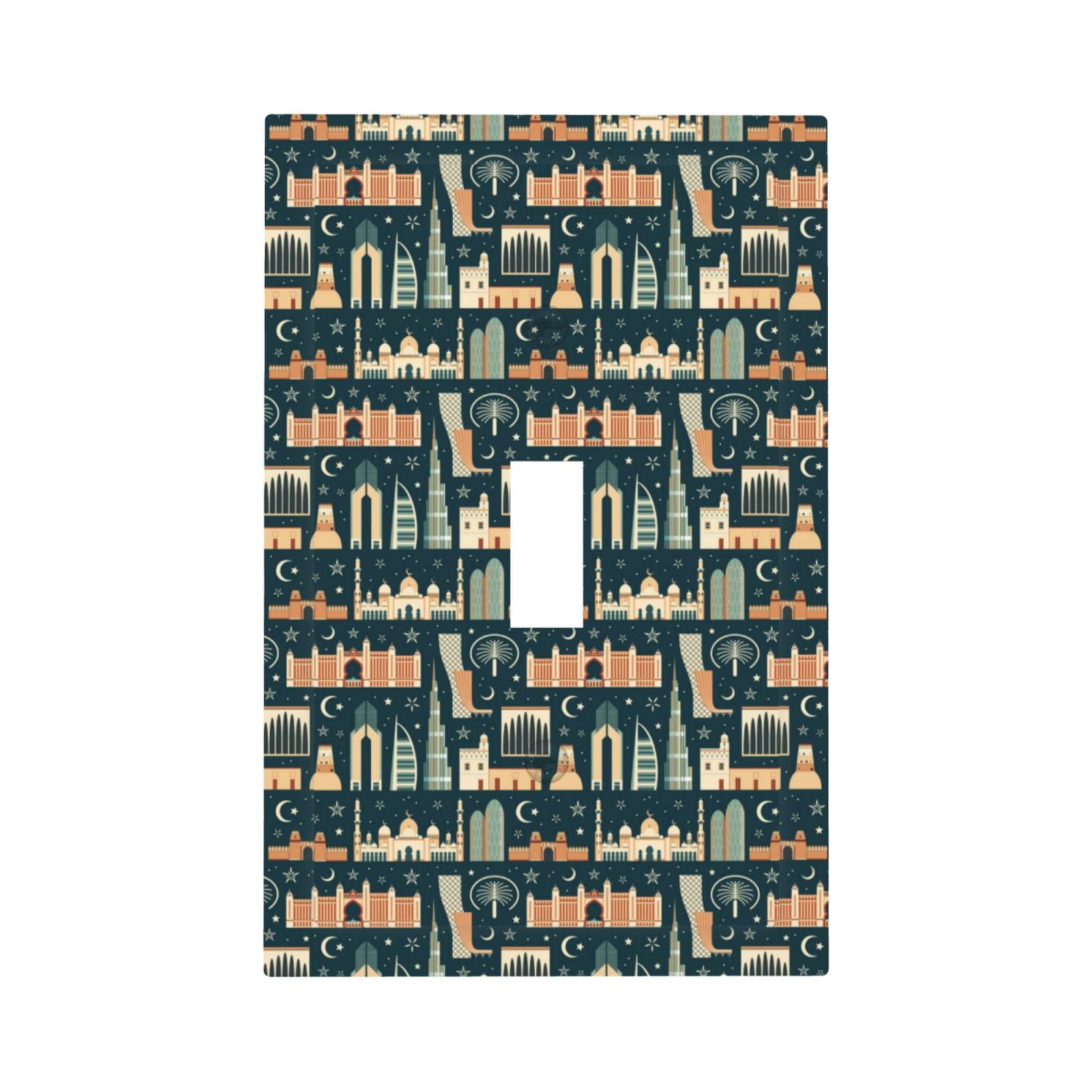 Noikeo UAE Travel1 1 Pattern Electrical Outlet Covers-Electric ...