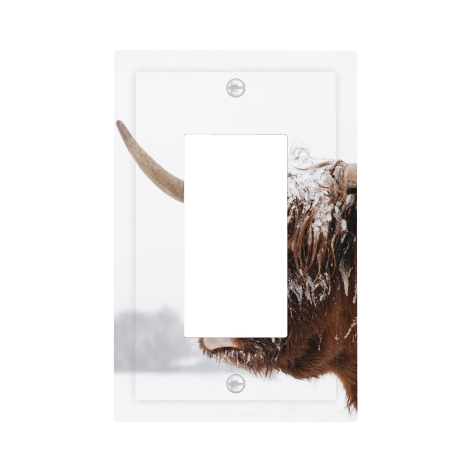 Noikeo Yak Pattern Electrical Outlet Covers-Electric Receptacle Plug ...