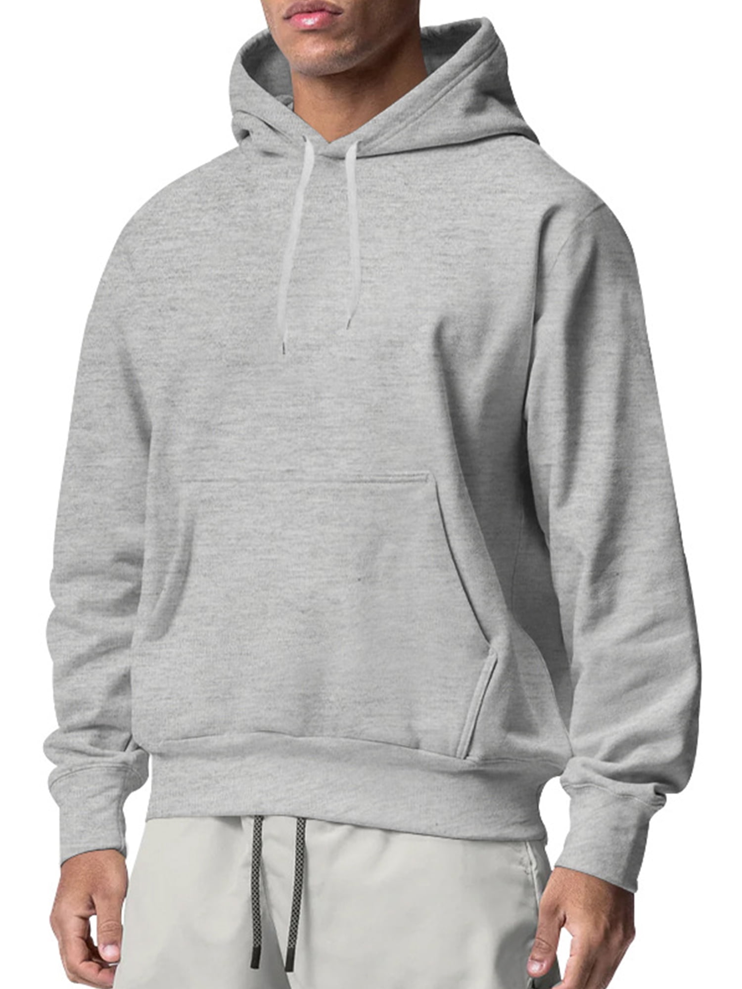 Noilla Men Hooded Sweatshirt Drawstring Sweatshirts Long Sleeve Hoodies ...