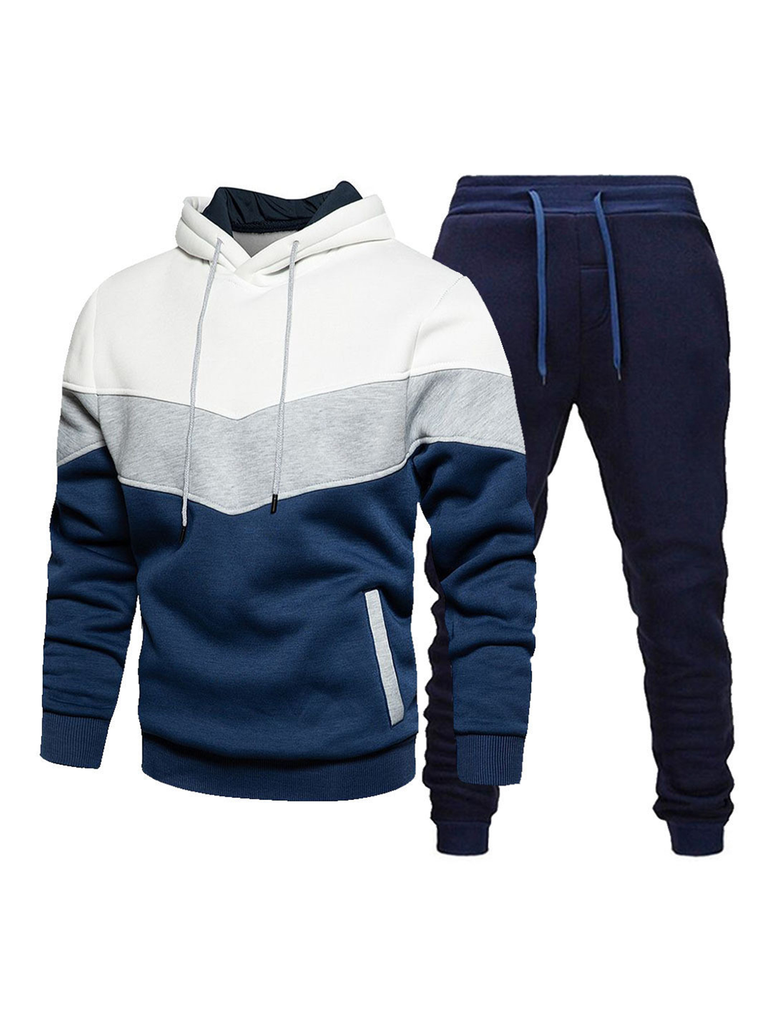 Men's 100 Dollar Money Print Hip Hop Track Suits 2 Piece Sweatsuit Set ...