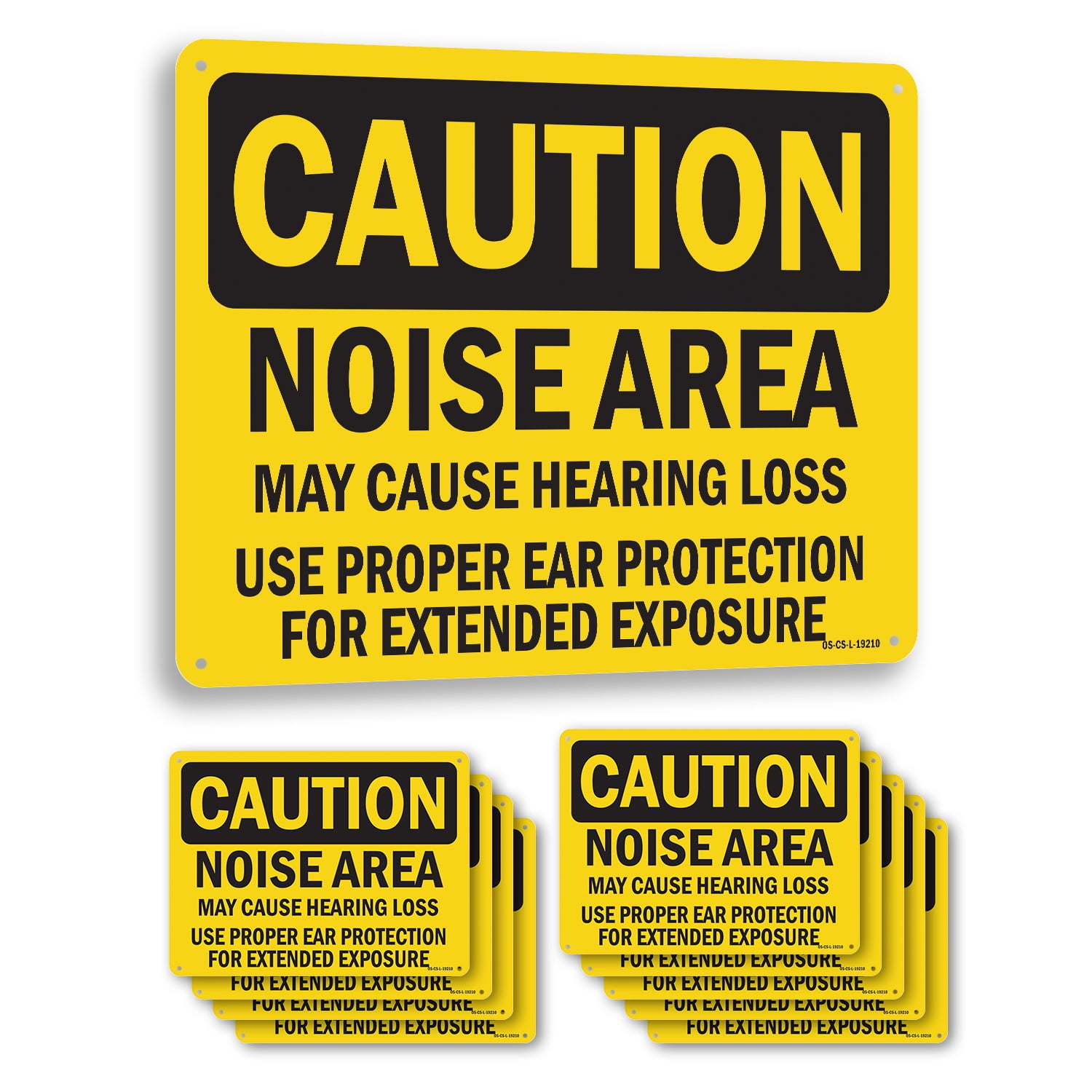 Noise Area May Cause Hearing Loss Use Proper Ear Protection For ...