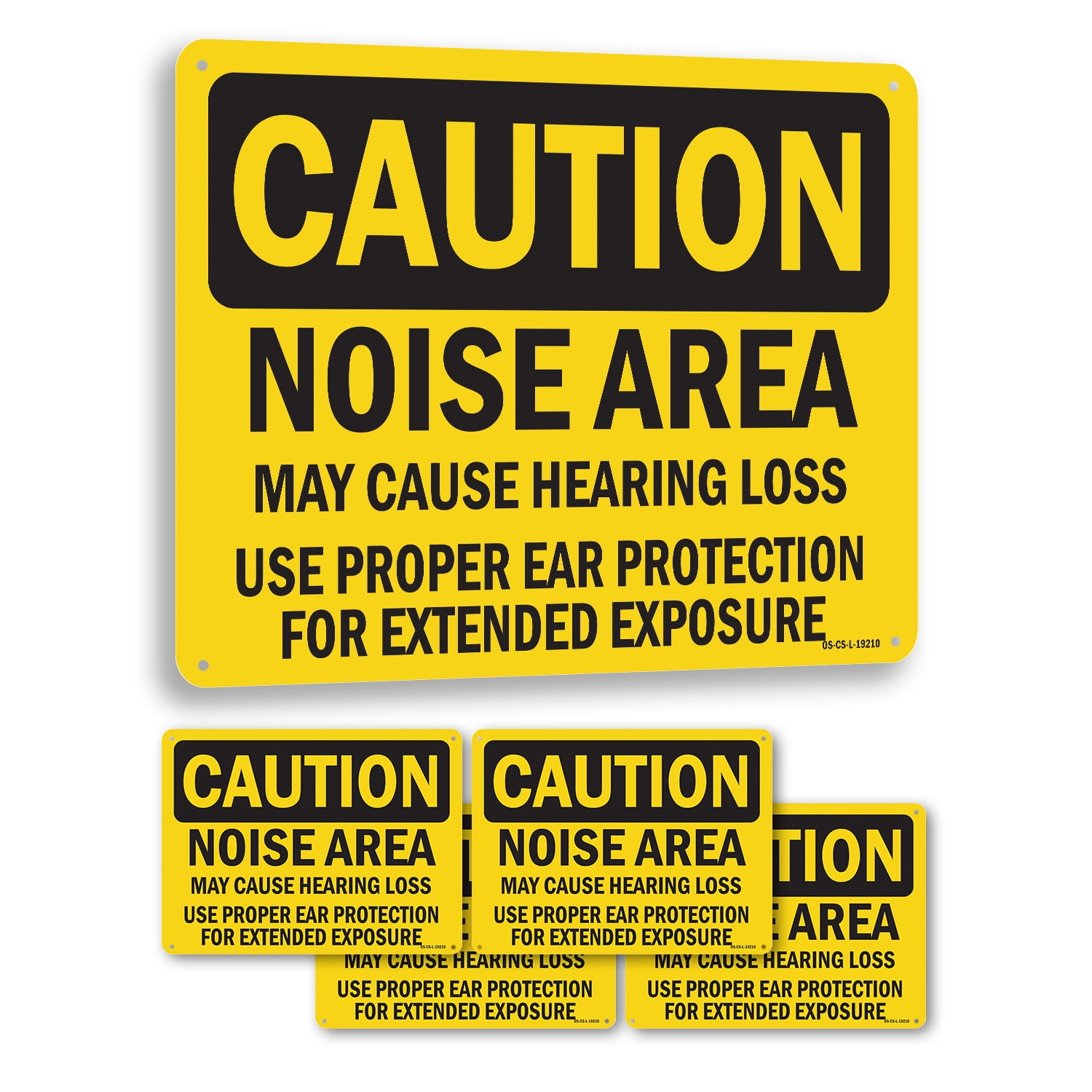 Noise Area May Cause Hearing Loss Use Proper Ear Protection For ...