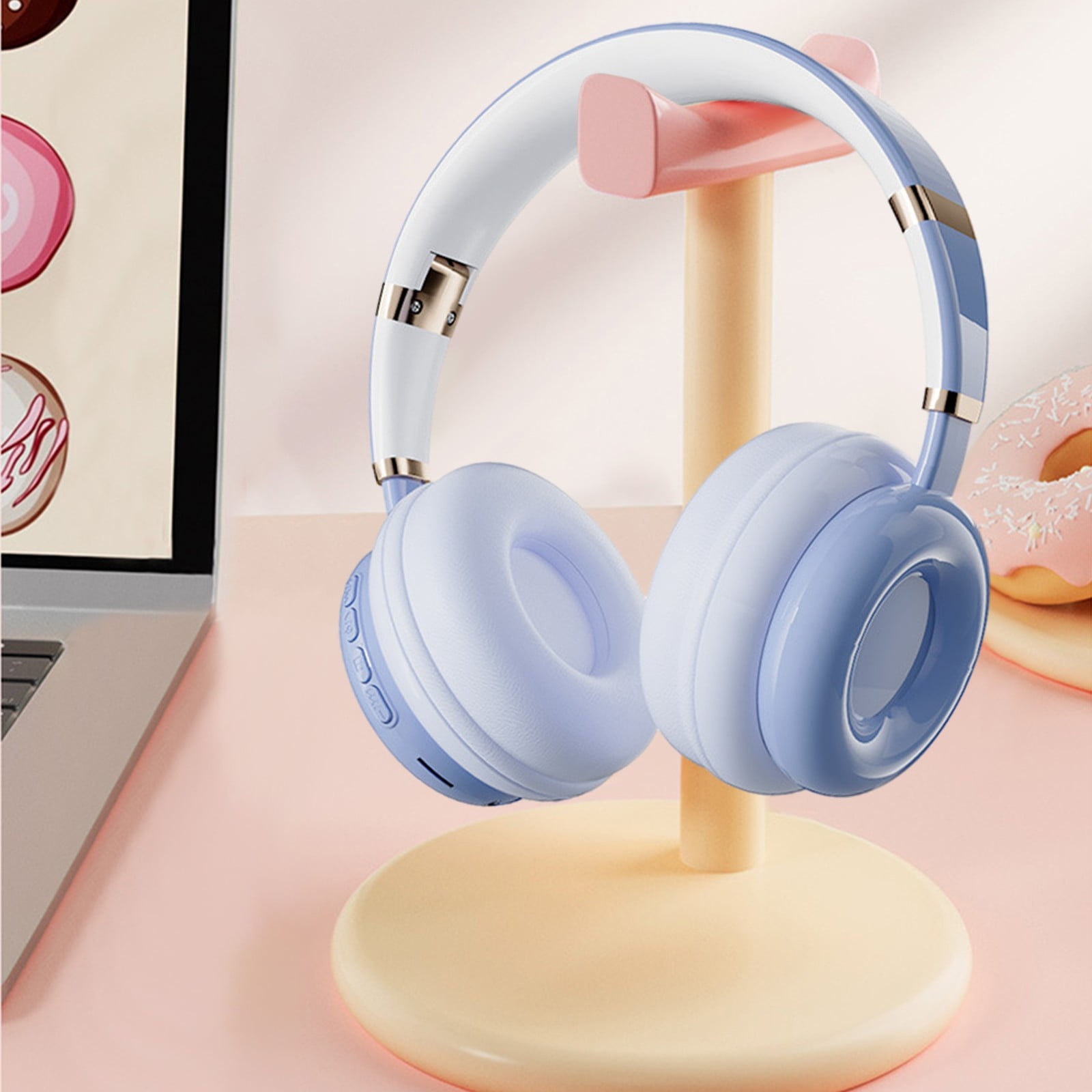 Noise Canceling Gaming Headset, Hwkond Bluetooth Headphones Headset ...