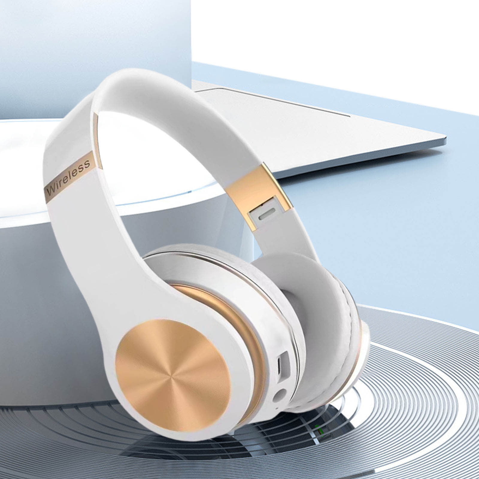 Noise Cancelling Bluetooth Headphones, Over-Ear Wireless Earbuds, Comfortable Fit + Long Battery ...