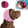 Noise Cancelling Ear Wrap, Quiet Comfort Calming Hood for Dogs with ...