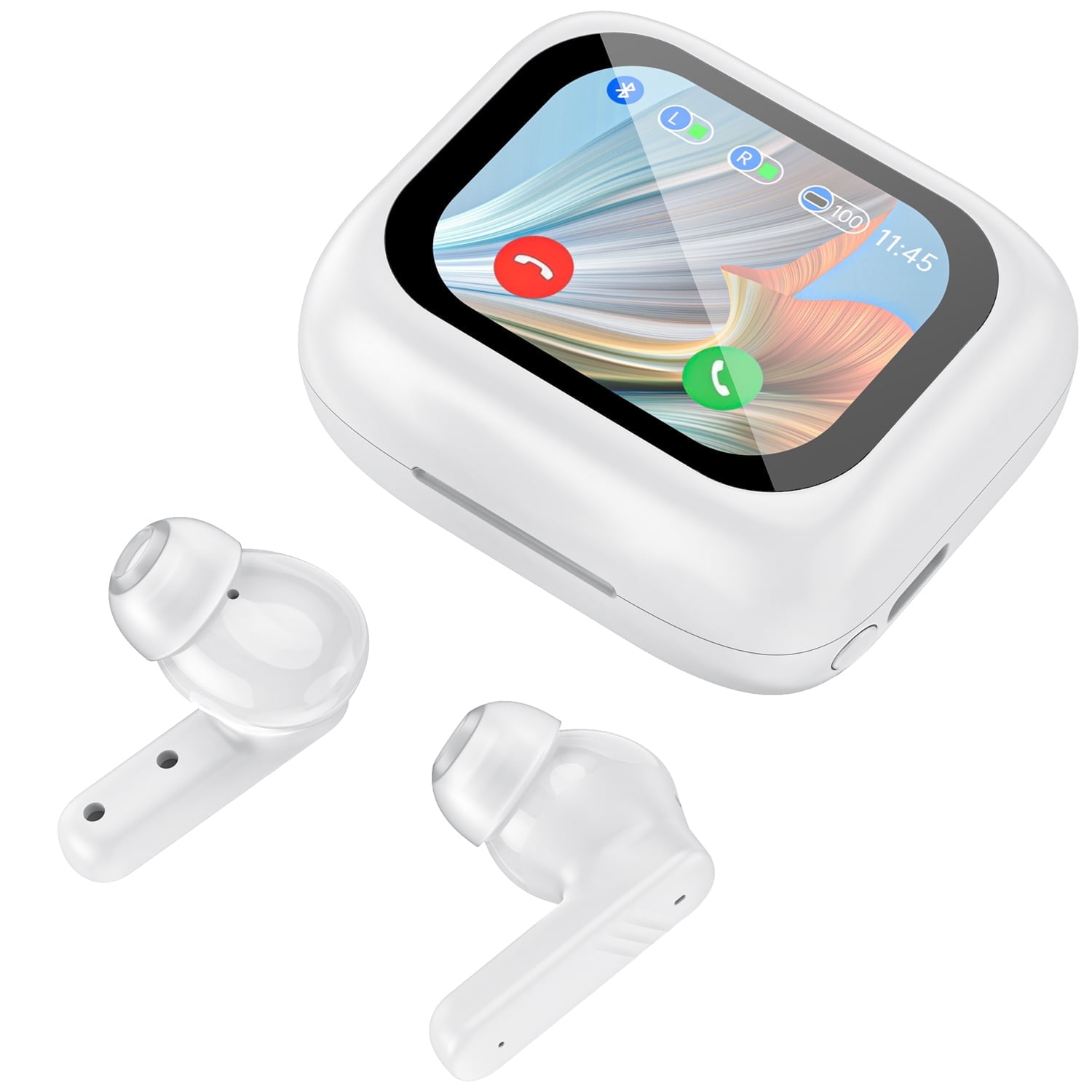 Noise Cancelling Earbuds, Smart Touch Screen with ANC, Wireless ...