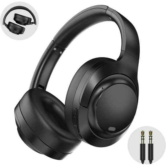 Noise Cancelling Headphones - 2025 Upgraded Over Ear Headphones Comfort ...