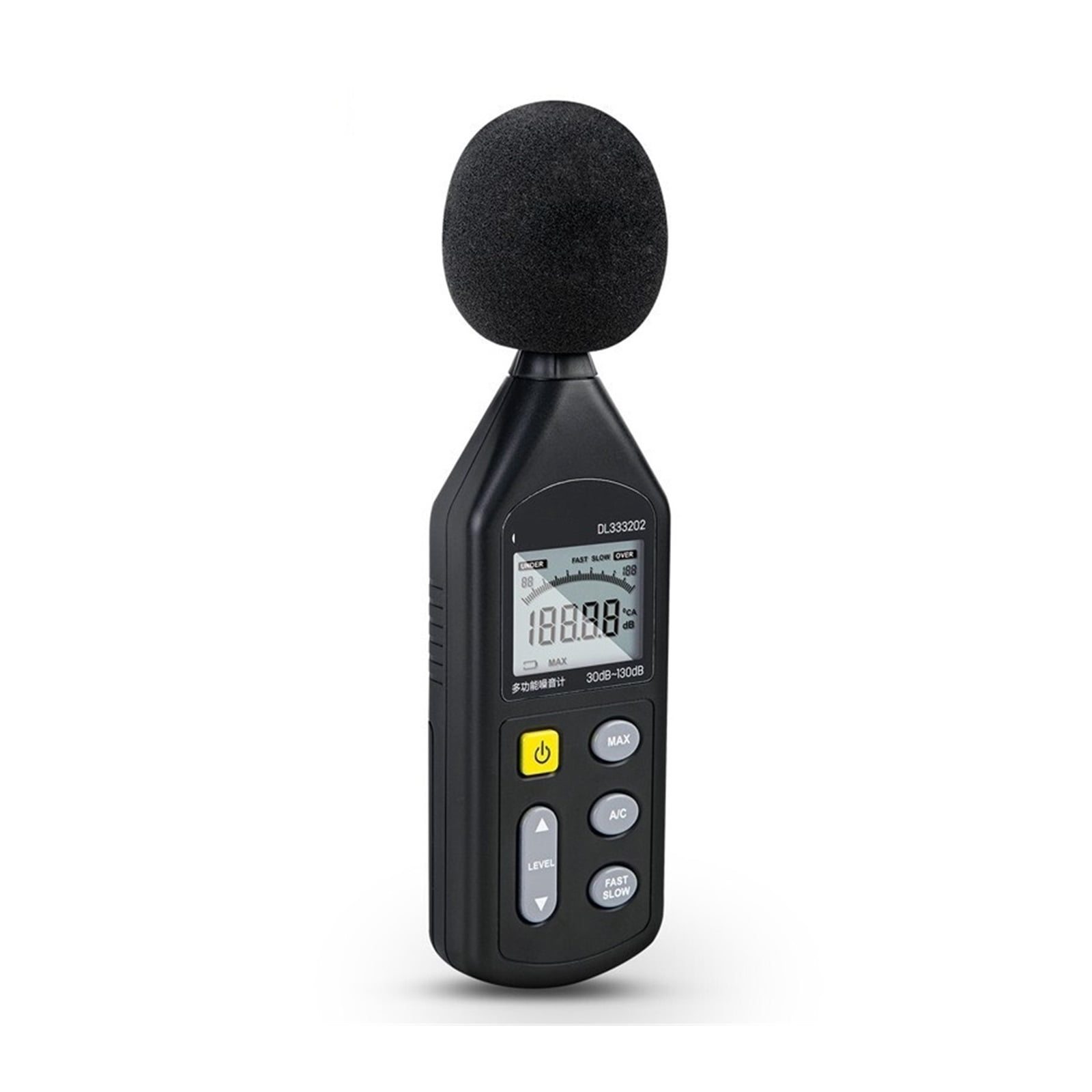 Noise Decibel Meter, Digital Sound Level Meter Noise Decibel Measuring ...