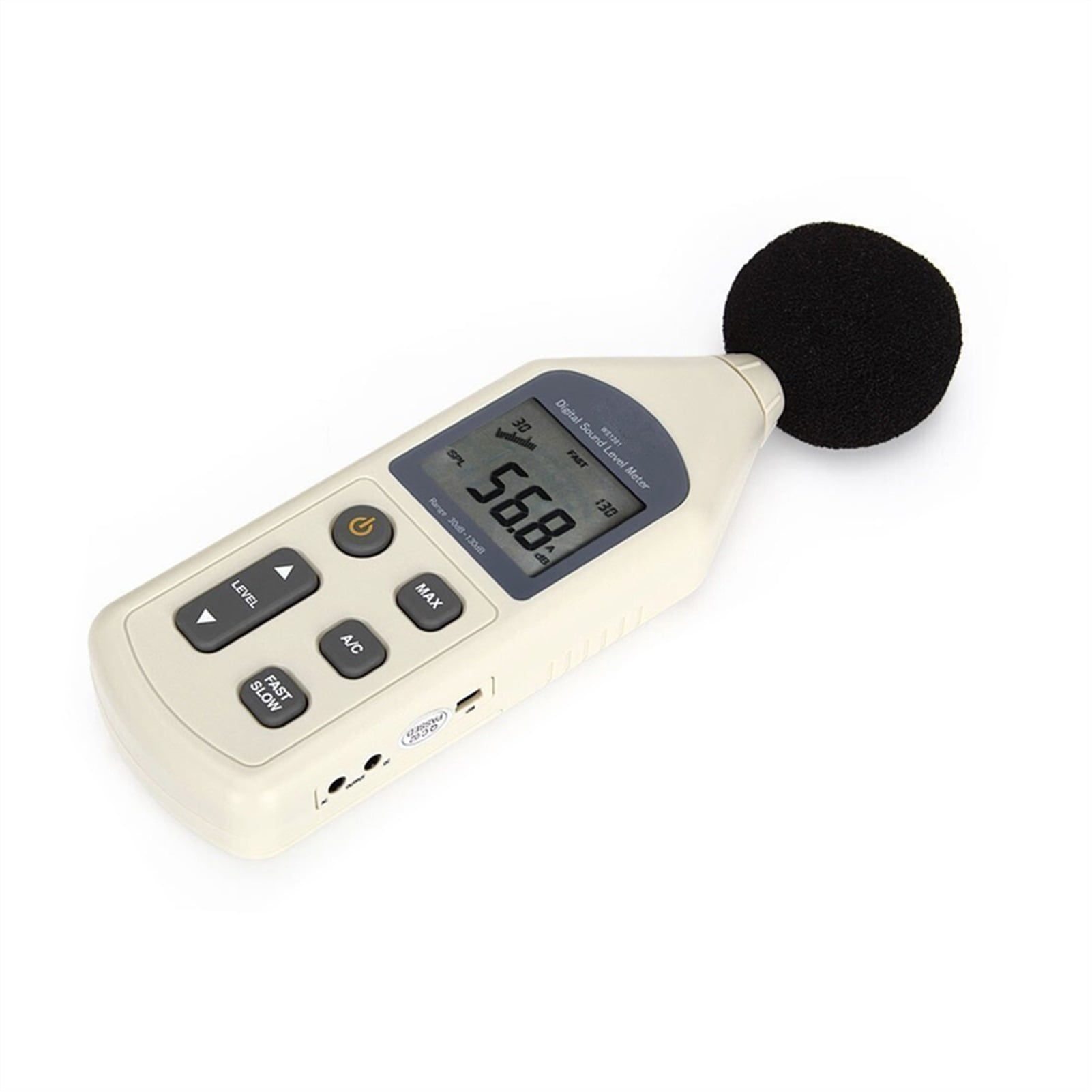 Noise Meter USB Sound Level Meter Decibel Meter Handheld Data Storage ...