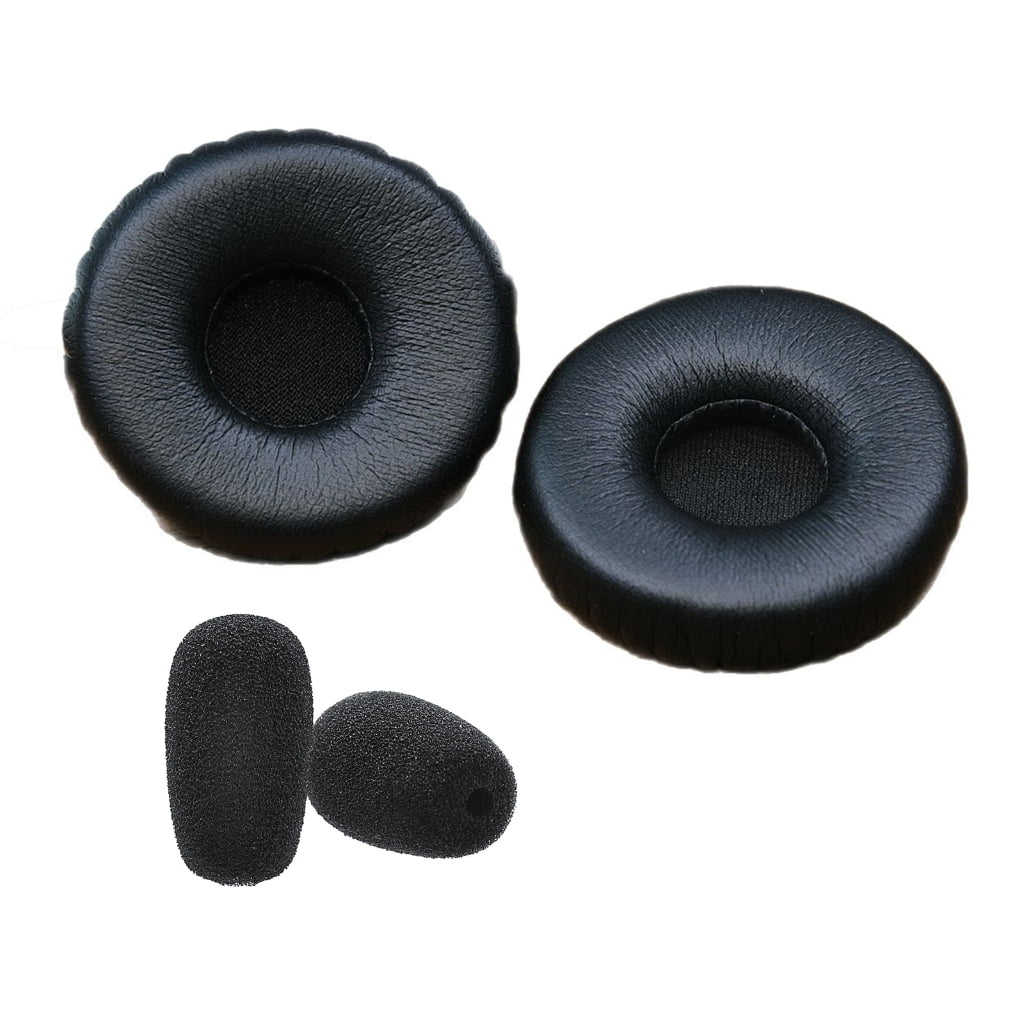 Noise Reducing Ear Cushions Memory Foam Earpads Microphone Cover for ...