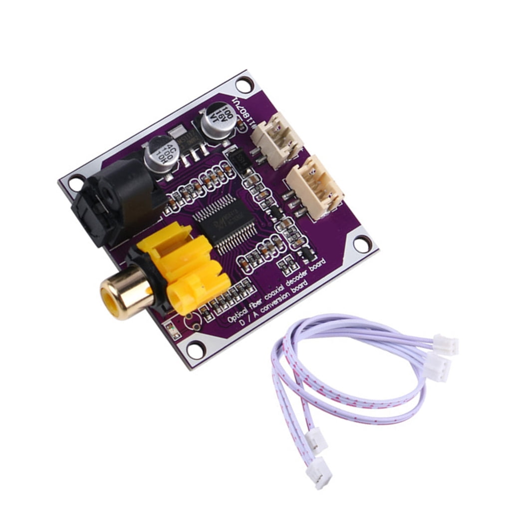 Noise Reduction 24bit Digital Decoding Board for Opt Input Enhancing ...