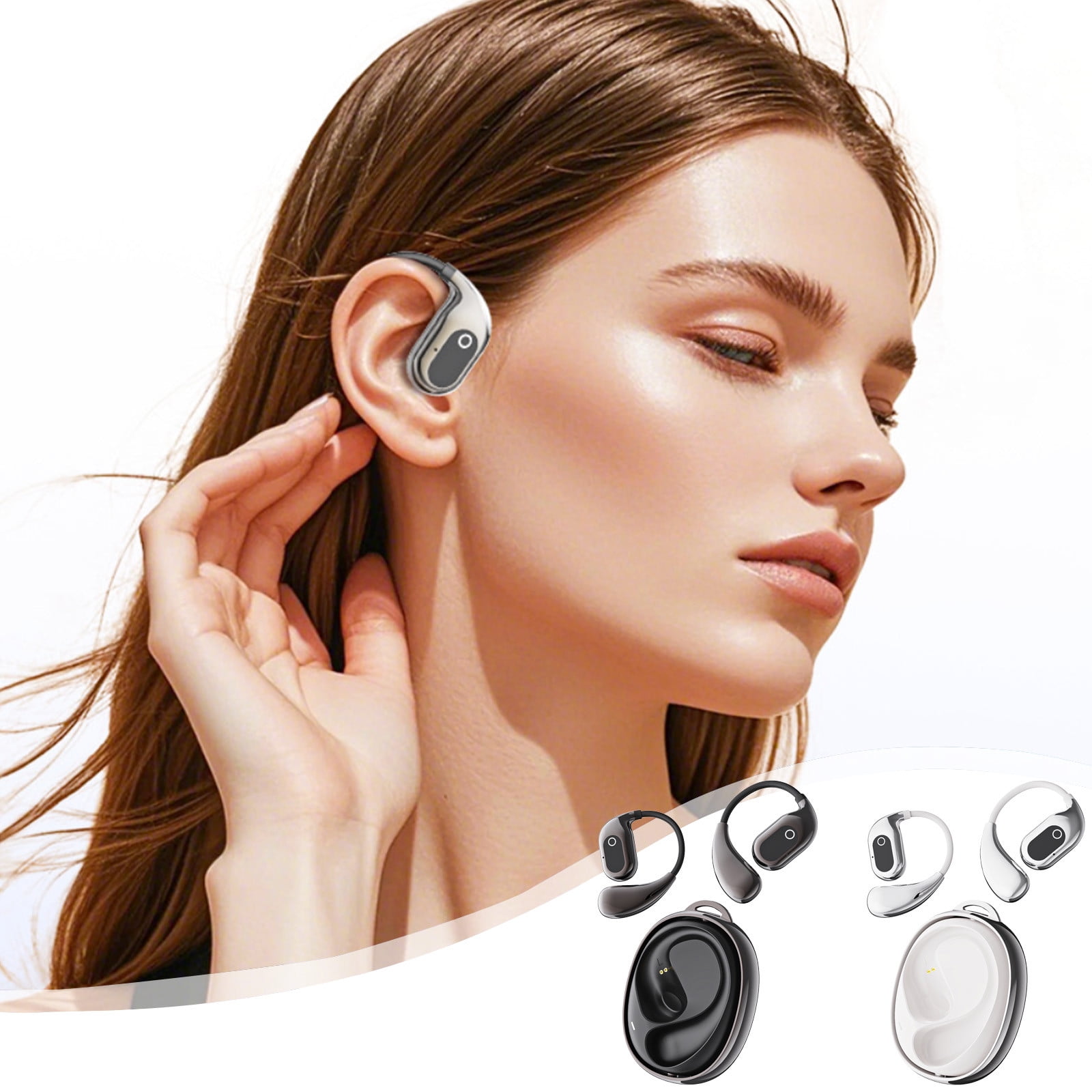 Noise Reduction Earbuds, Sports Bluetooth Headphones, High Battery Life ...