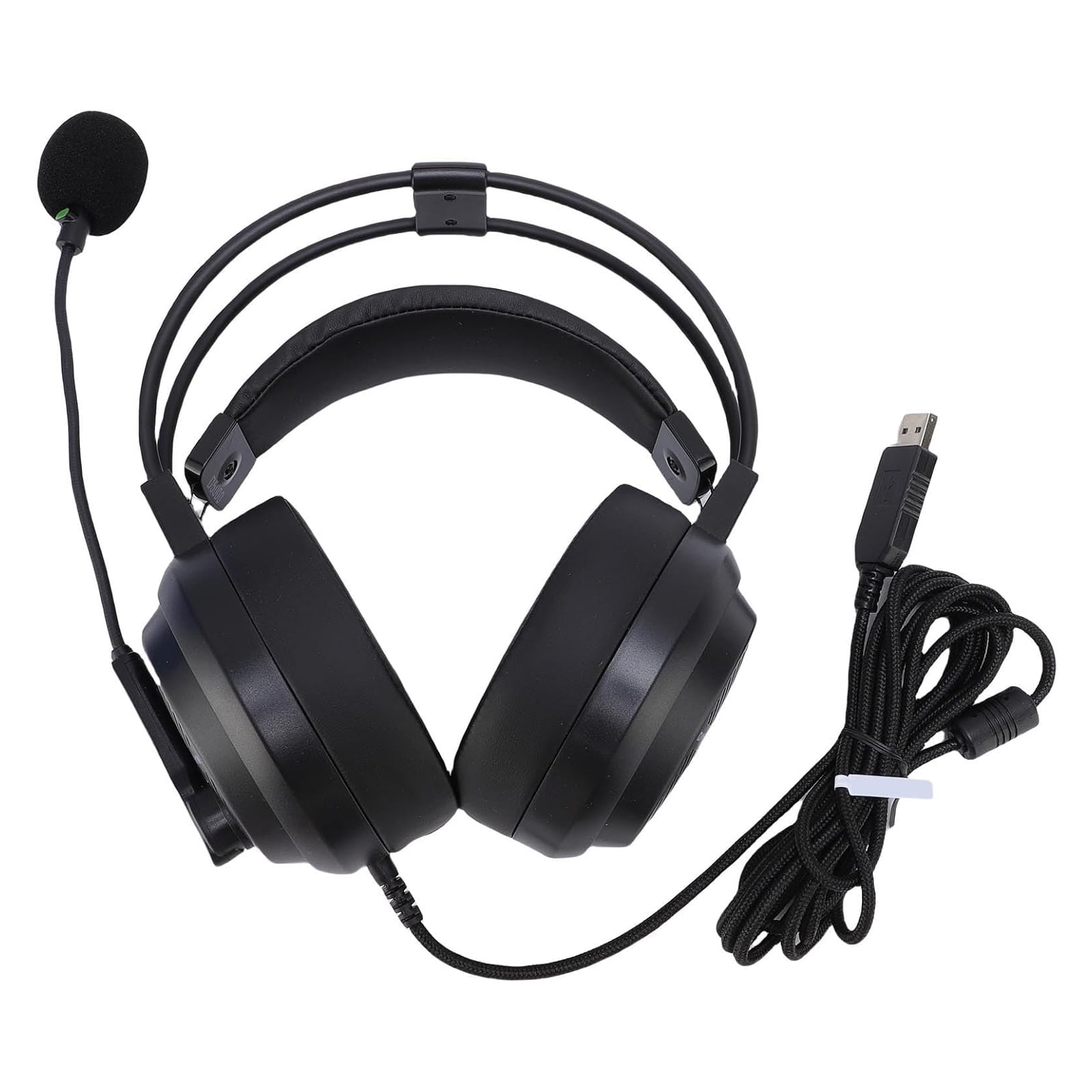 Noise Reduction PC Headphone 2.8Meters Shielded Cord Comfortable Ear ...
