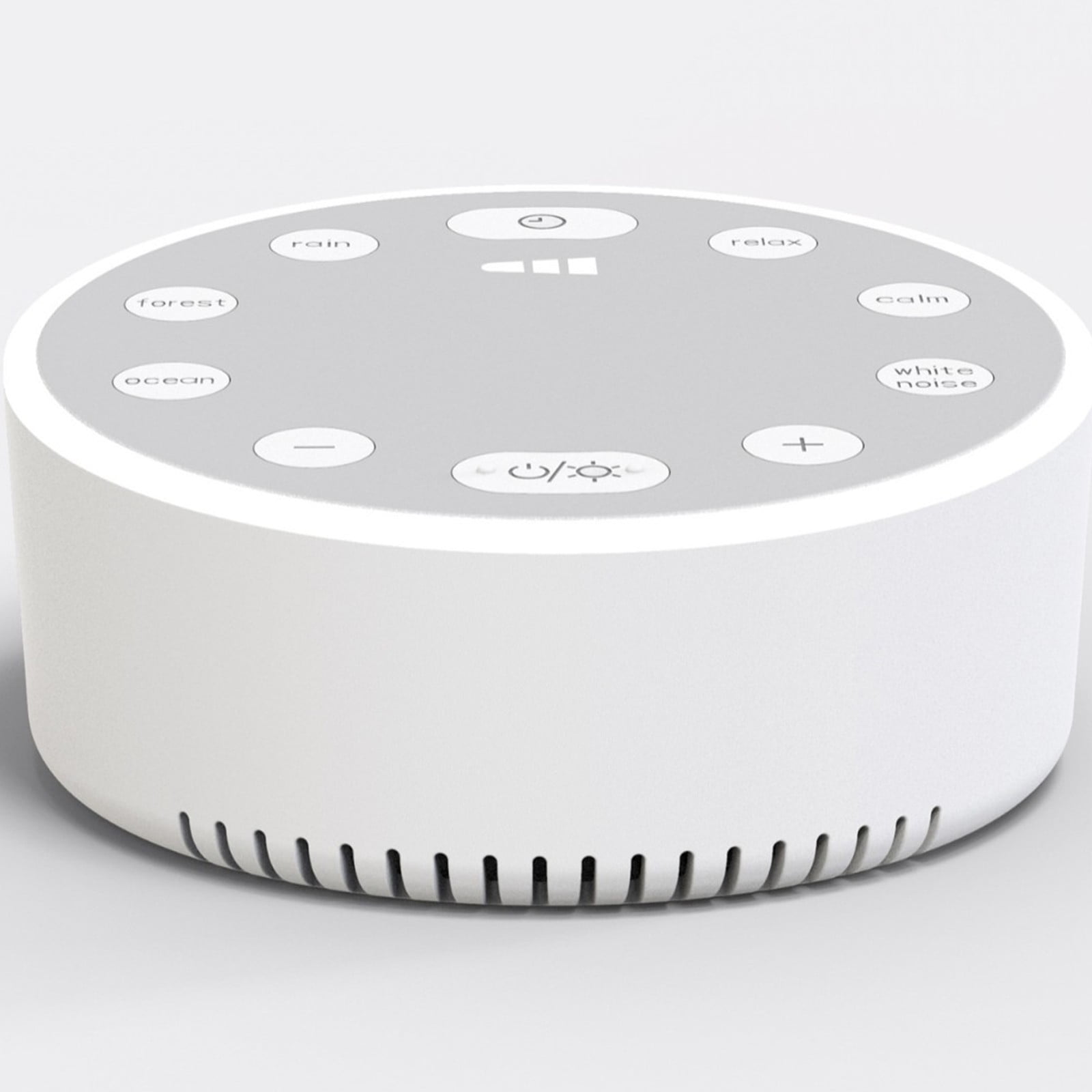 Noise Sound Machine with 30 Soothing Sounds 12 Colors Night Light White ...