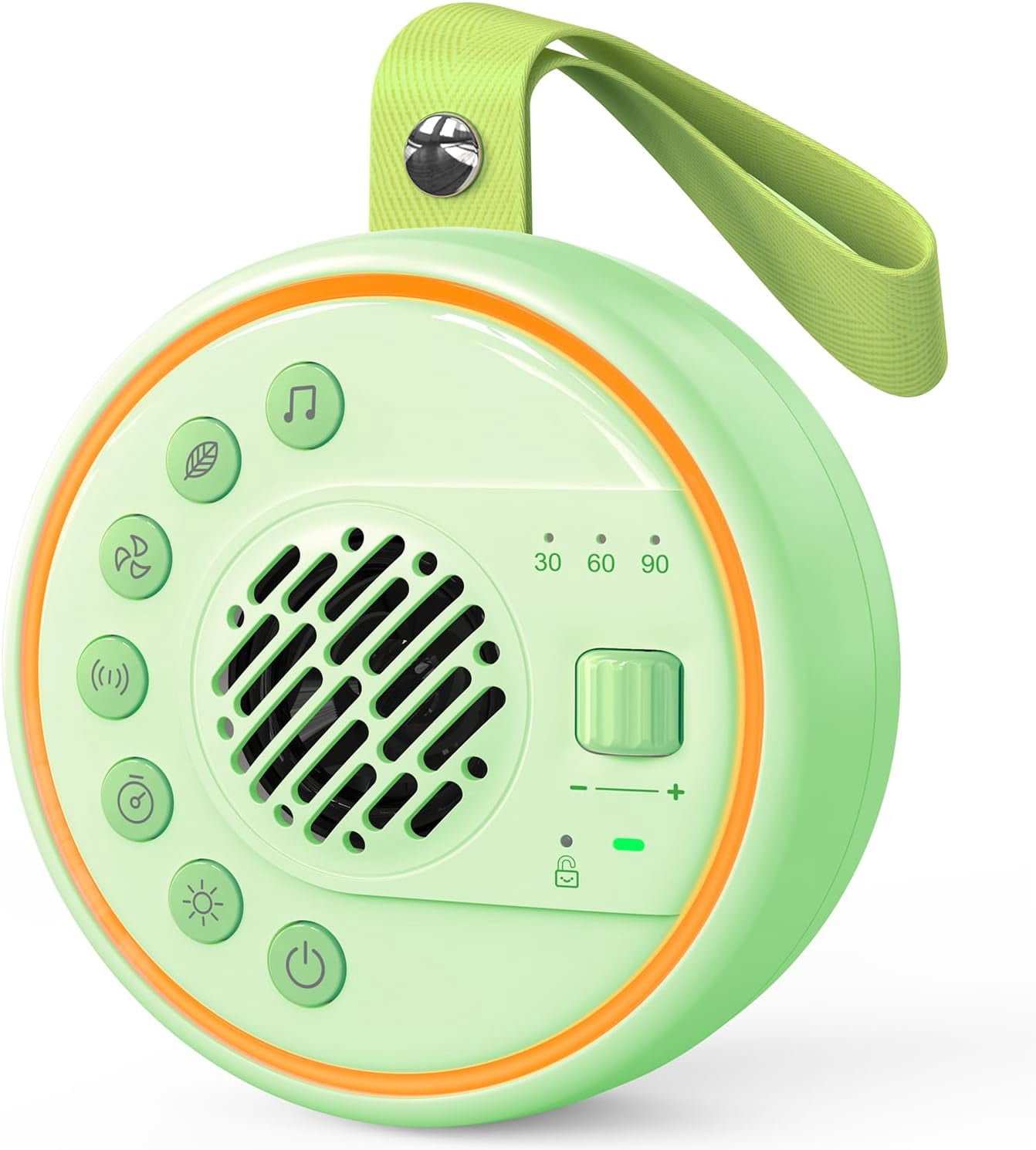 Noise Sound Machine with 24 7 Colors Night Light, White 15 Volume ...