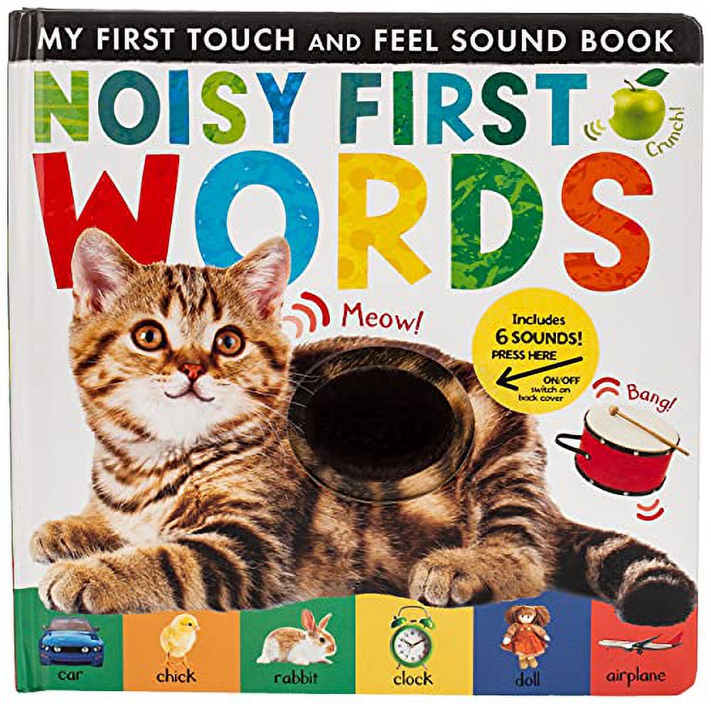 Pre-Owned Noisy First Words: My Touch and Feel Sound Book Board Libby Walden - Walmart.com