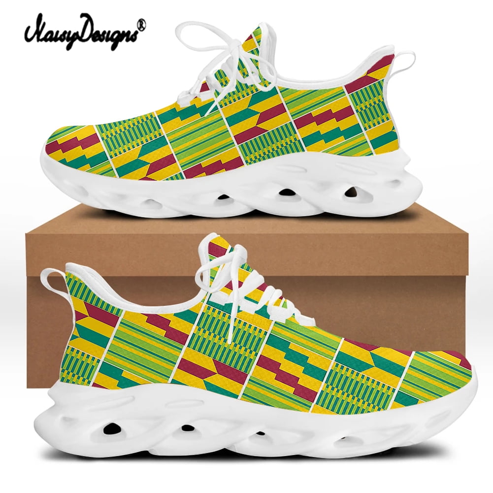 Noisydesigns Unisex Black White Sole Mesh Sneakers Casual Classic ...