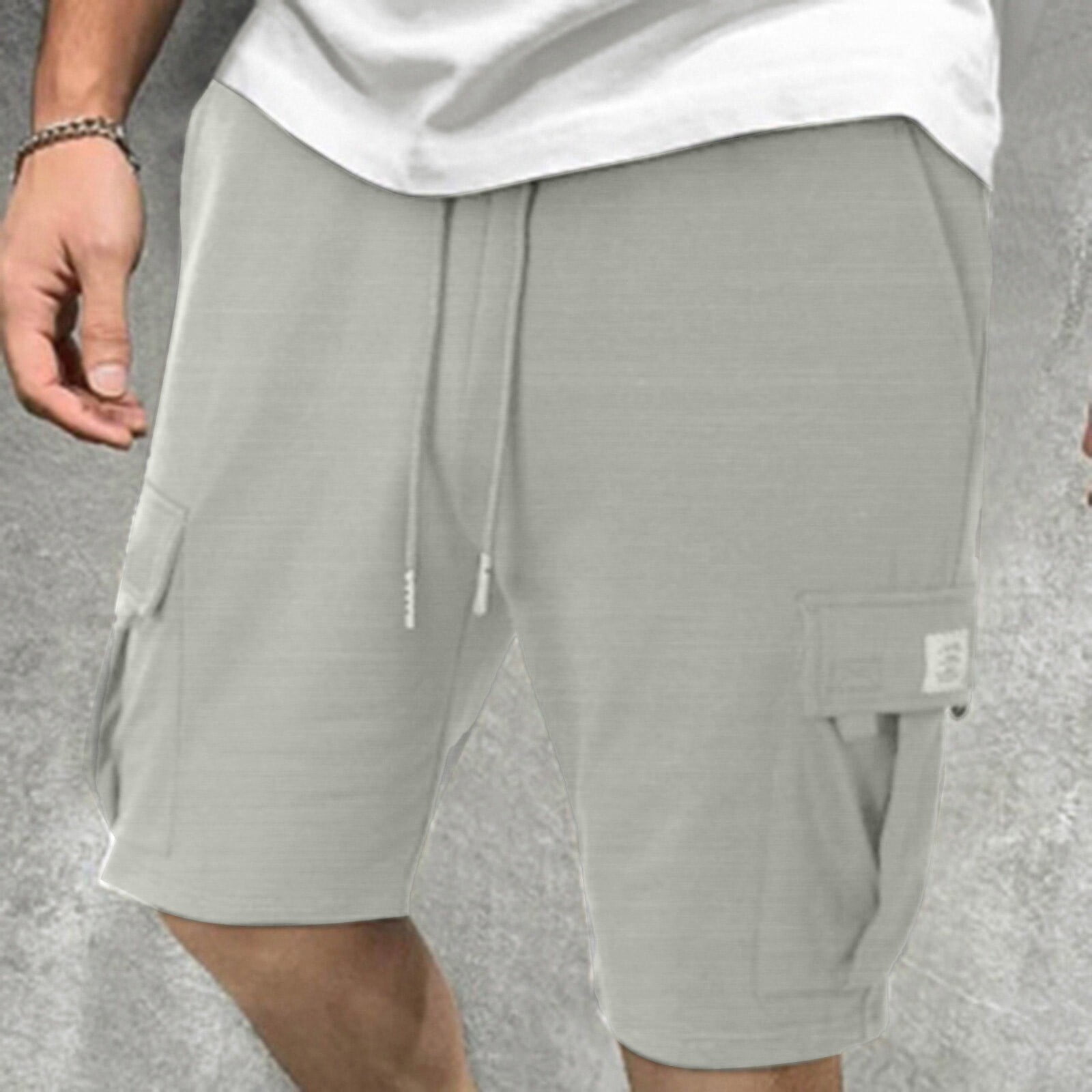 Nokdvo Men's and Big Men's Stretch Work Cargo Shorts Outdoor Casual ...