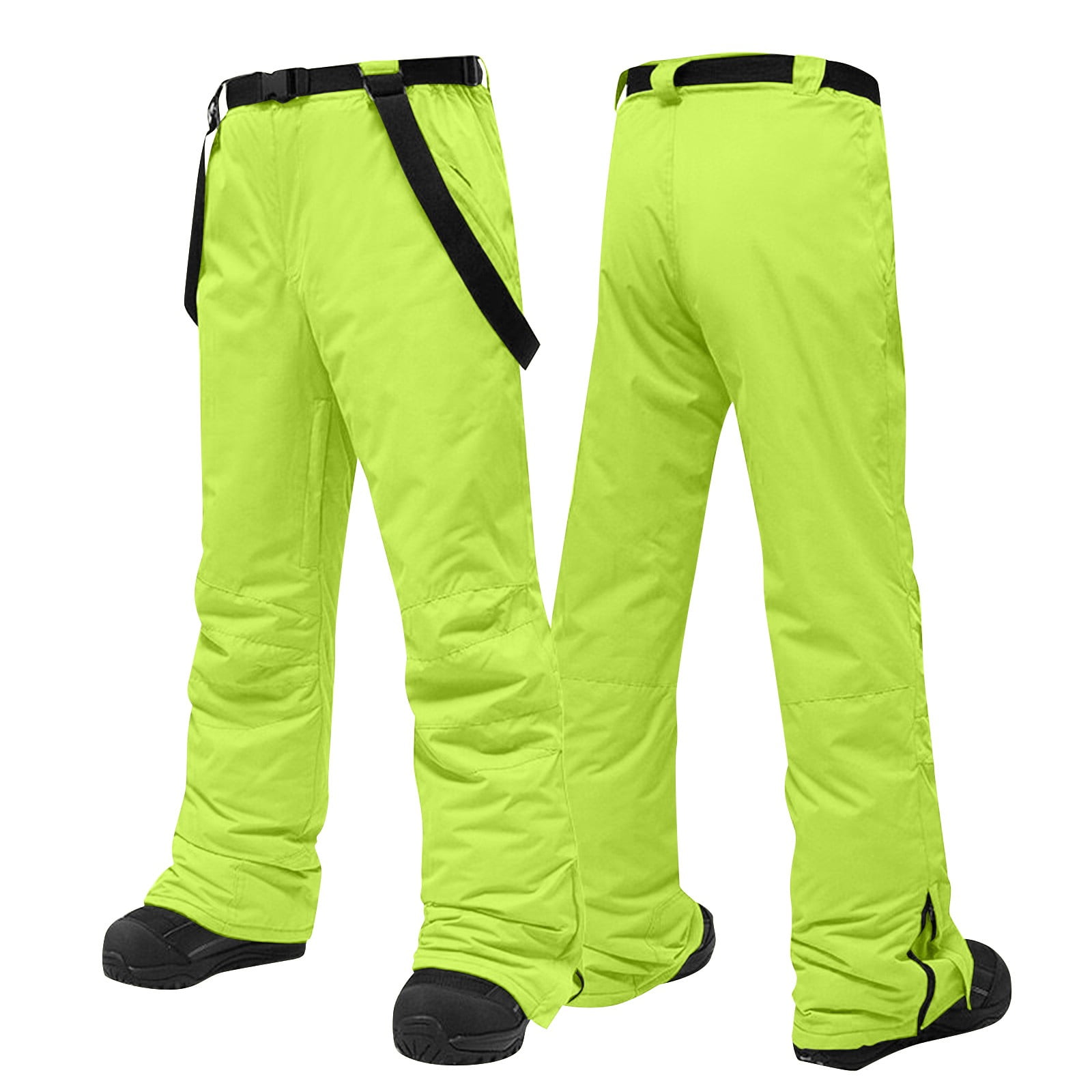 Nokdvo Mens Bib Overalls Insulated Waterproof Snow Pant Winter Warm ...