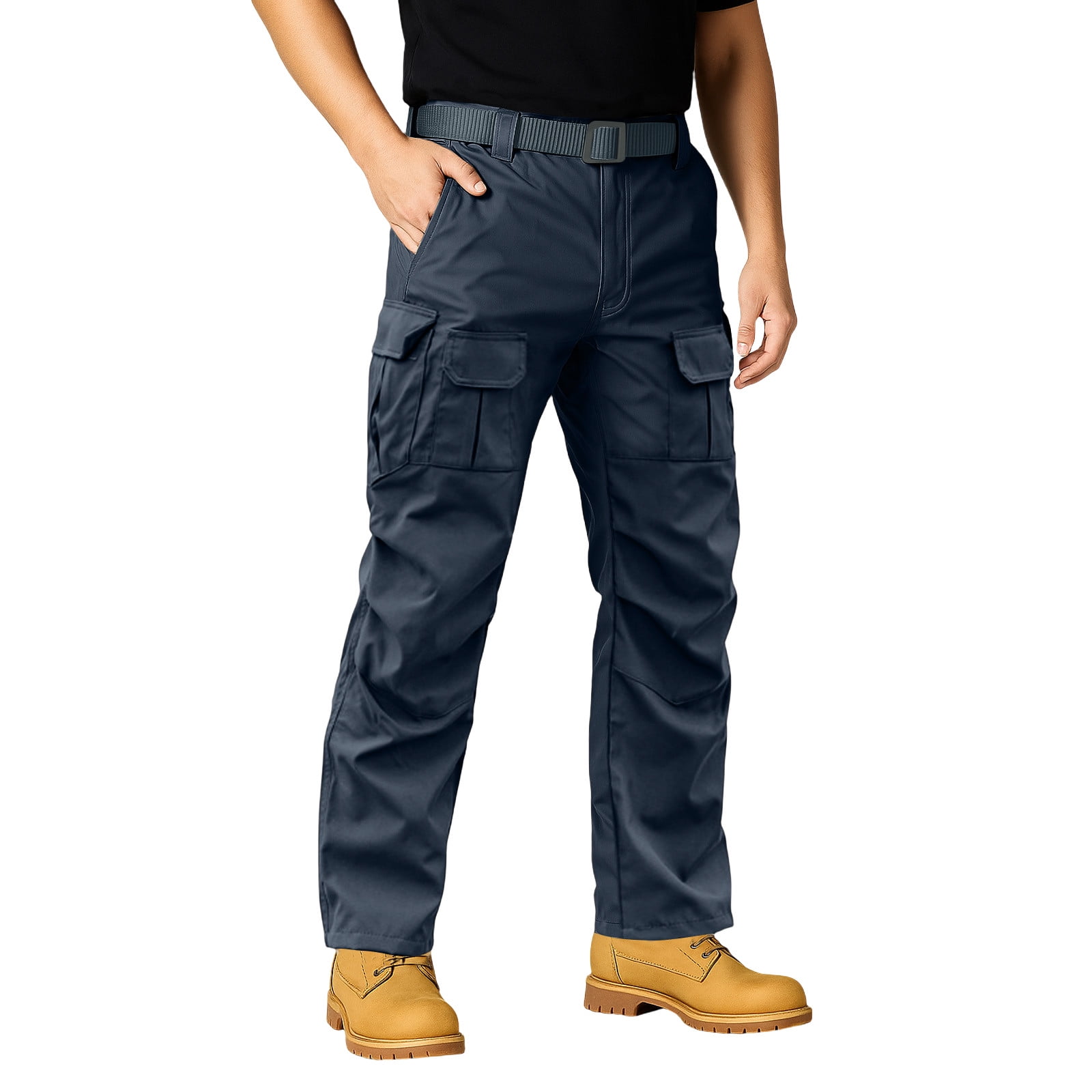 Nokdvo Mens Tactical Pants Water Resistant Hiking Cargo Pants with ...