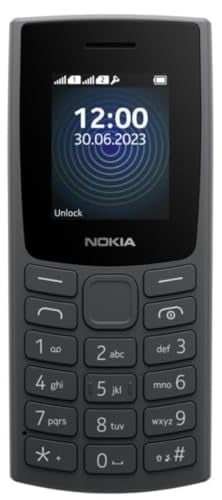 Nokia 105 4G | Dual SIM | GSM Unlocked Mobile Phone | Volte | Charcoal ...