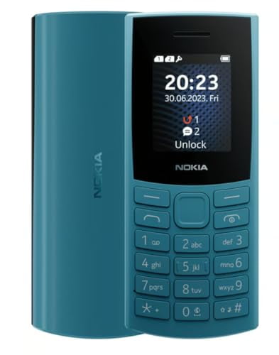 Nokia 105 4G | Dual SIM | GSM Unlocked Mobile Phone | Volte | Charcoal ...